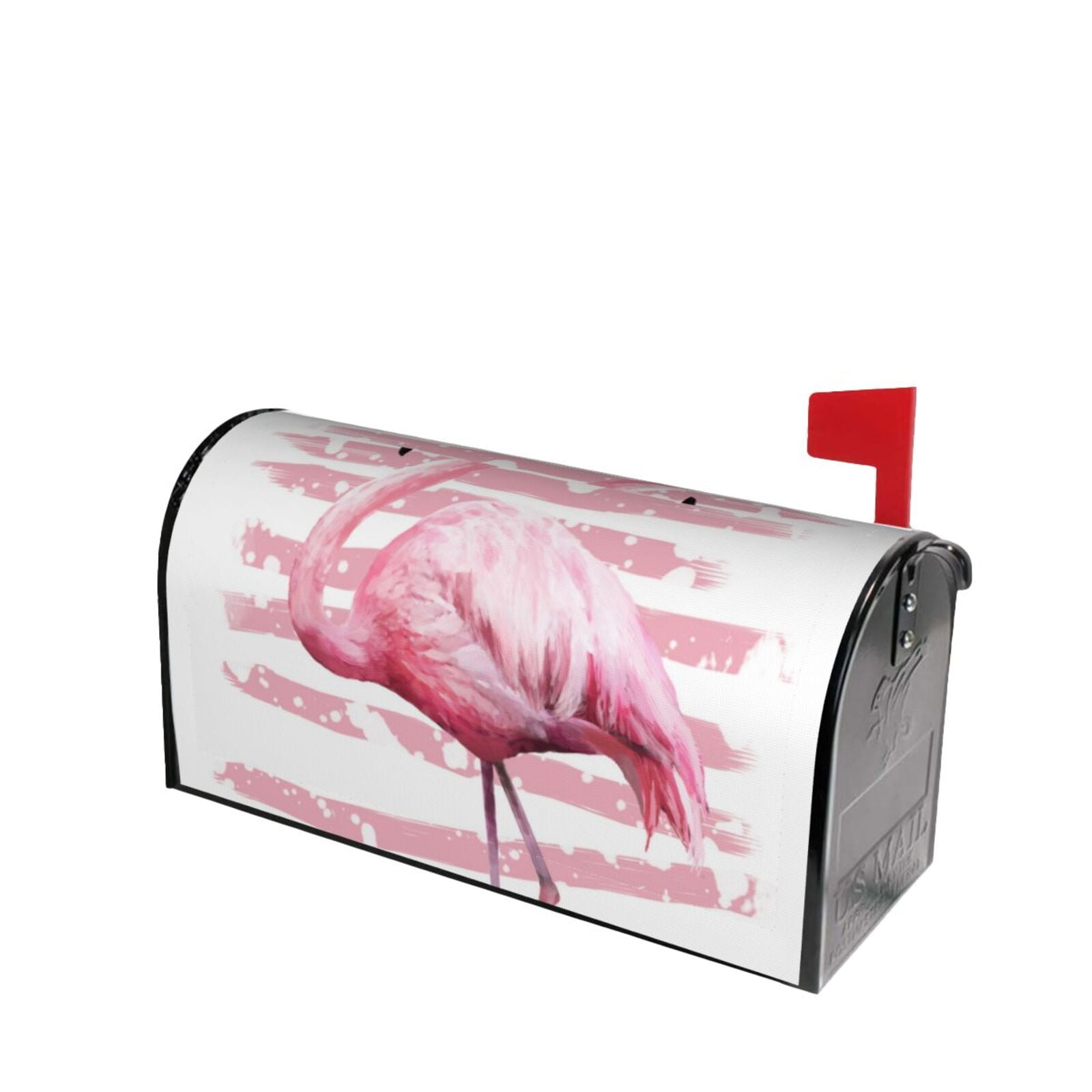 Lsque Flamingo Mailbox Cover Standard Size ,Magnetic Mailbox Covers ...