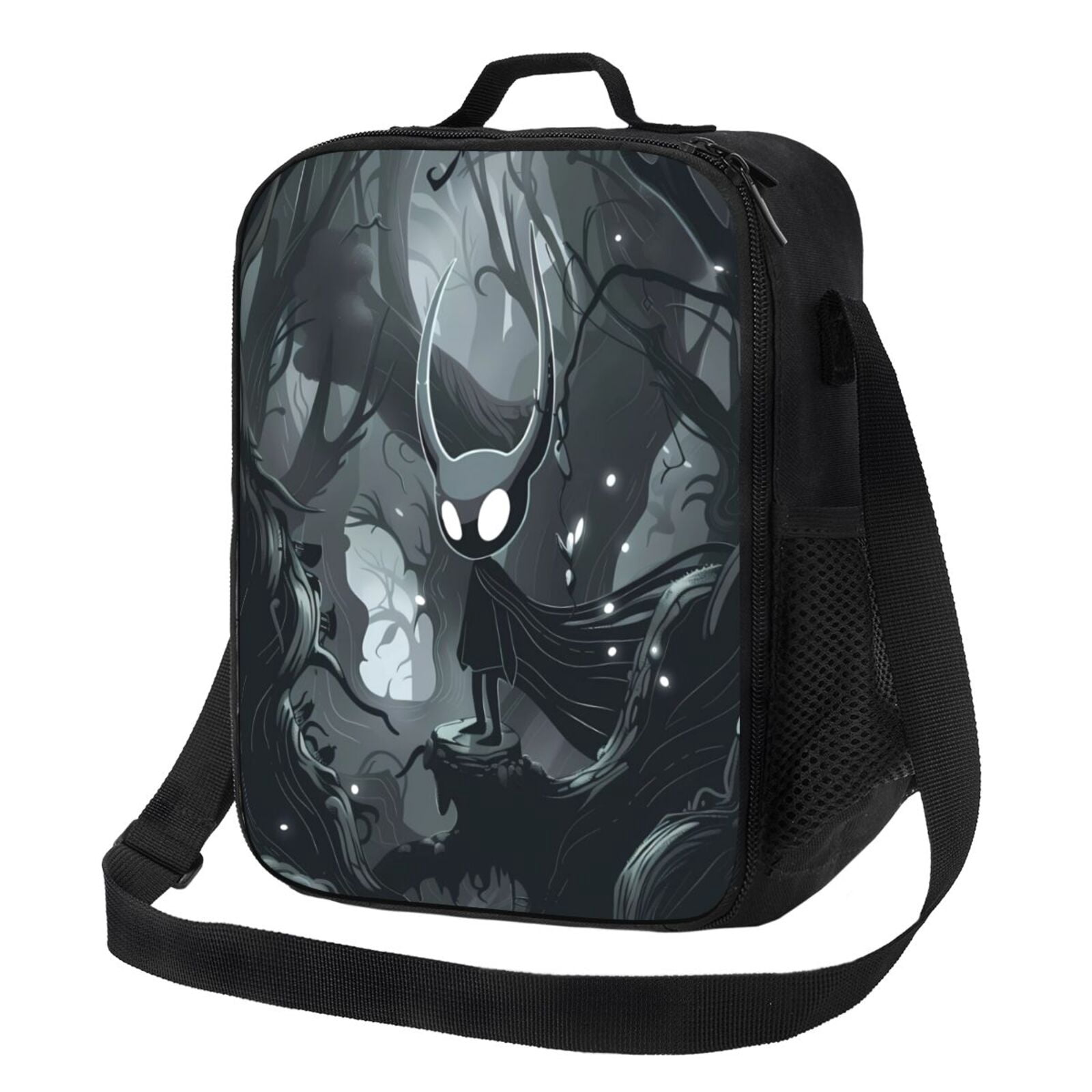 Lsque Forest Black Ghost Warrior Lunch Bag Lunch Box for Women Men ...