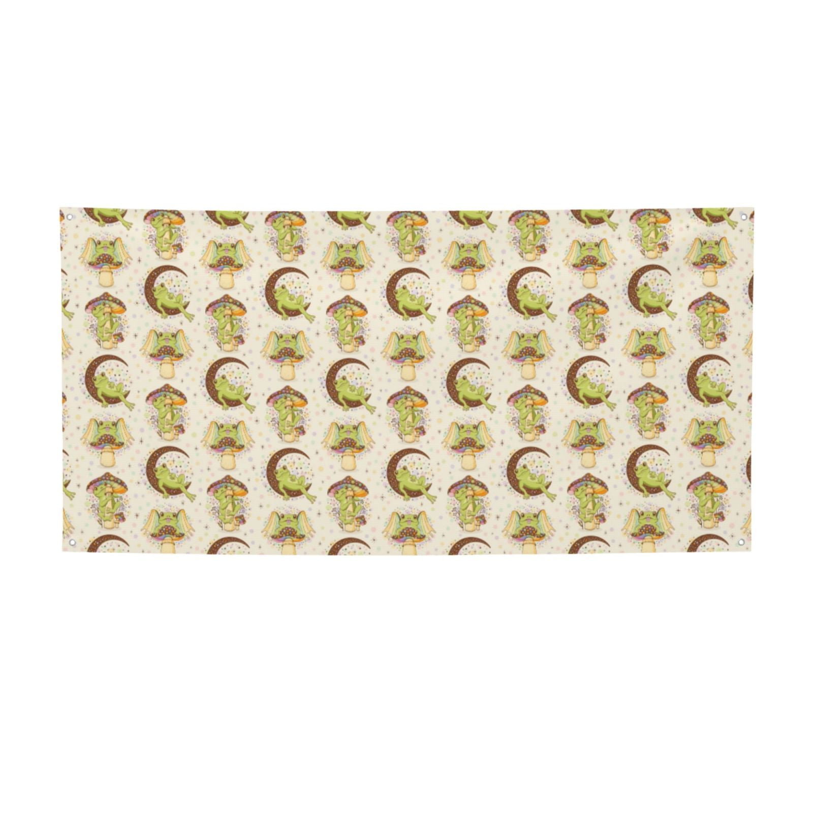 Lsque Frogs Pattern Party Banner, Festive Banner , Holiday Celebrations ...
