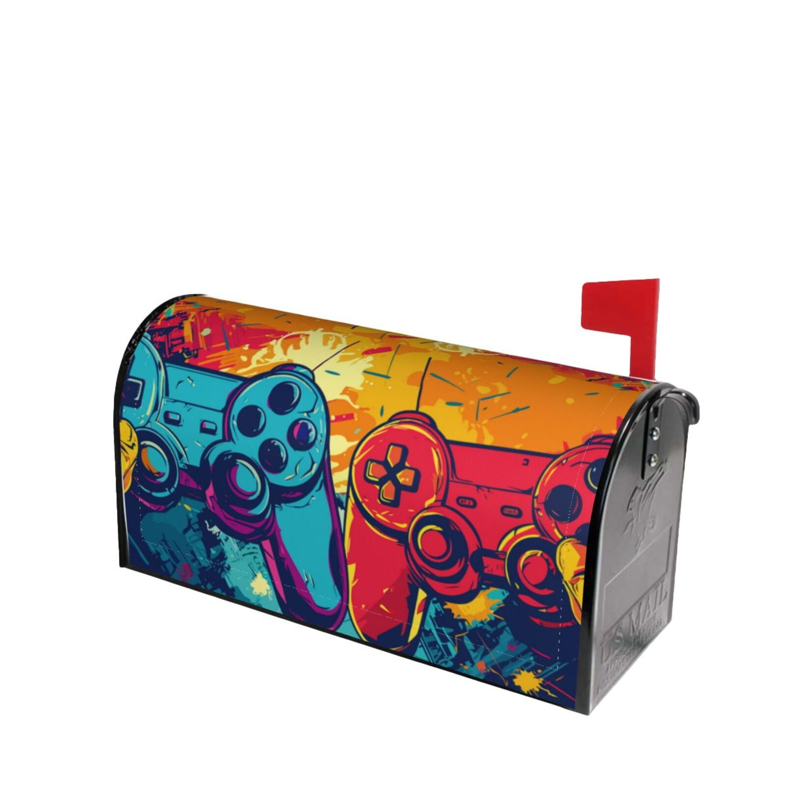 Lsque Gaming Mailbox Cover Standard Size ,Magnetic Mailbox Covers Post ...