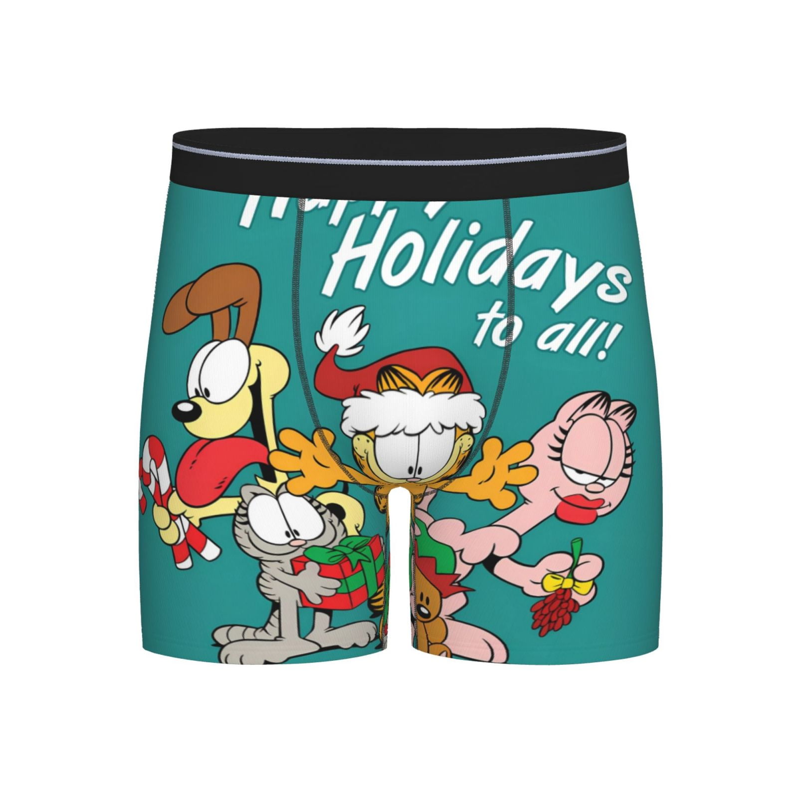 Lsque Garfield Pattern Men's Performance Stretch Underwear, Athletic ...