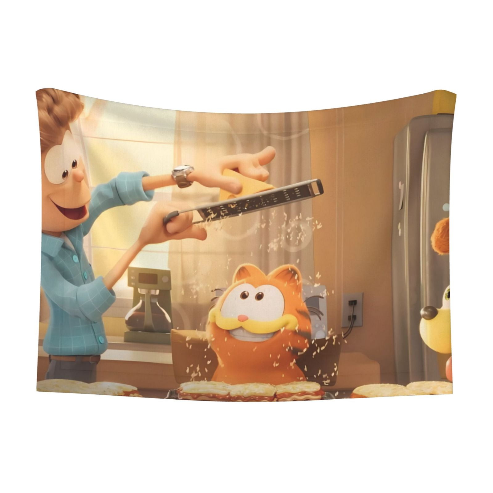 Lsque Garfield Pattern Waterproof Throw Blanket Pet Blanket for Dogs ...