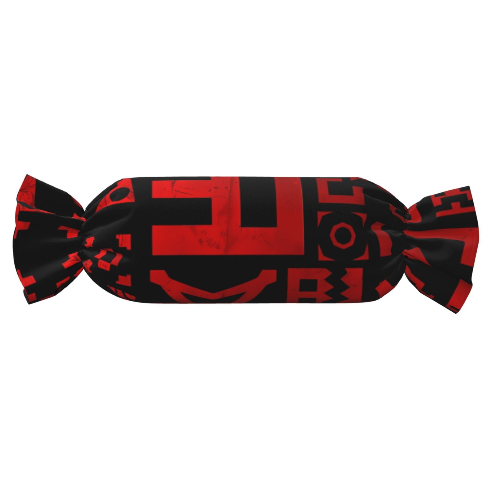Lsque Geometry Dash Pattern Cervical Neck Roll Memory Foam Pillow ...