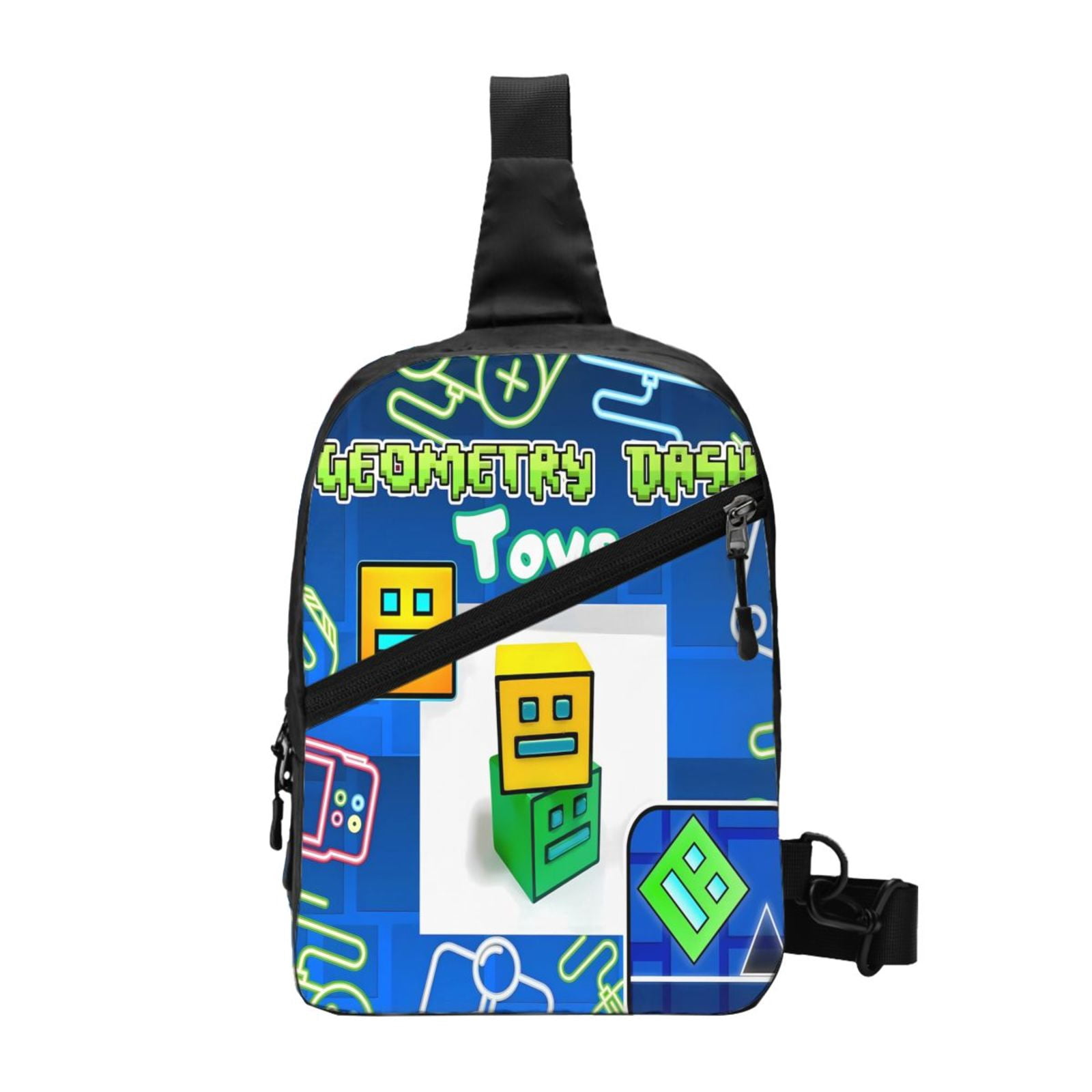 Lsque Geometry Dash Pattern Chest Package – Foldable Waterproof Chest ...