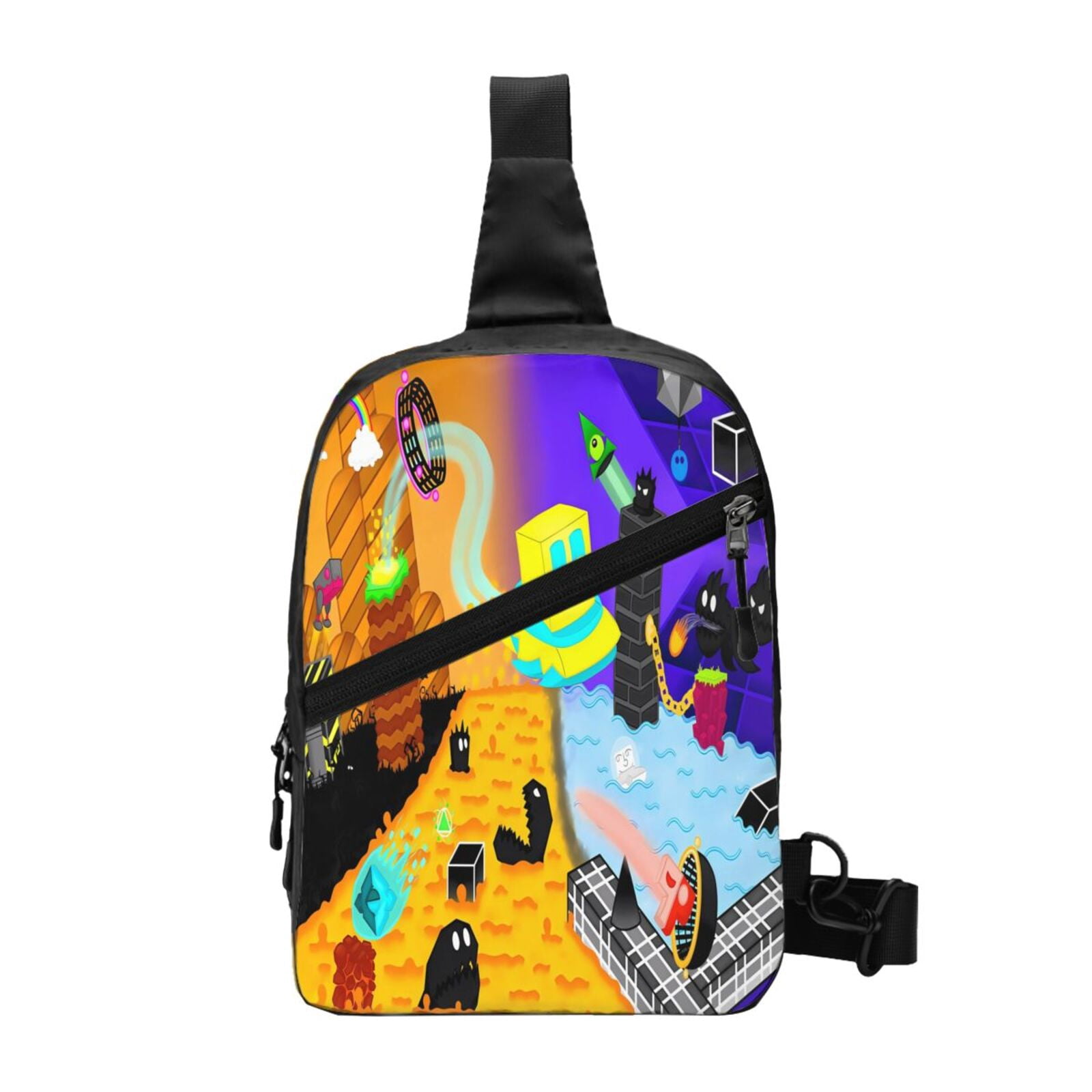 Lsque Geometry Dash Pattern Chest Package – Foldable Waterproof Chest ...