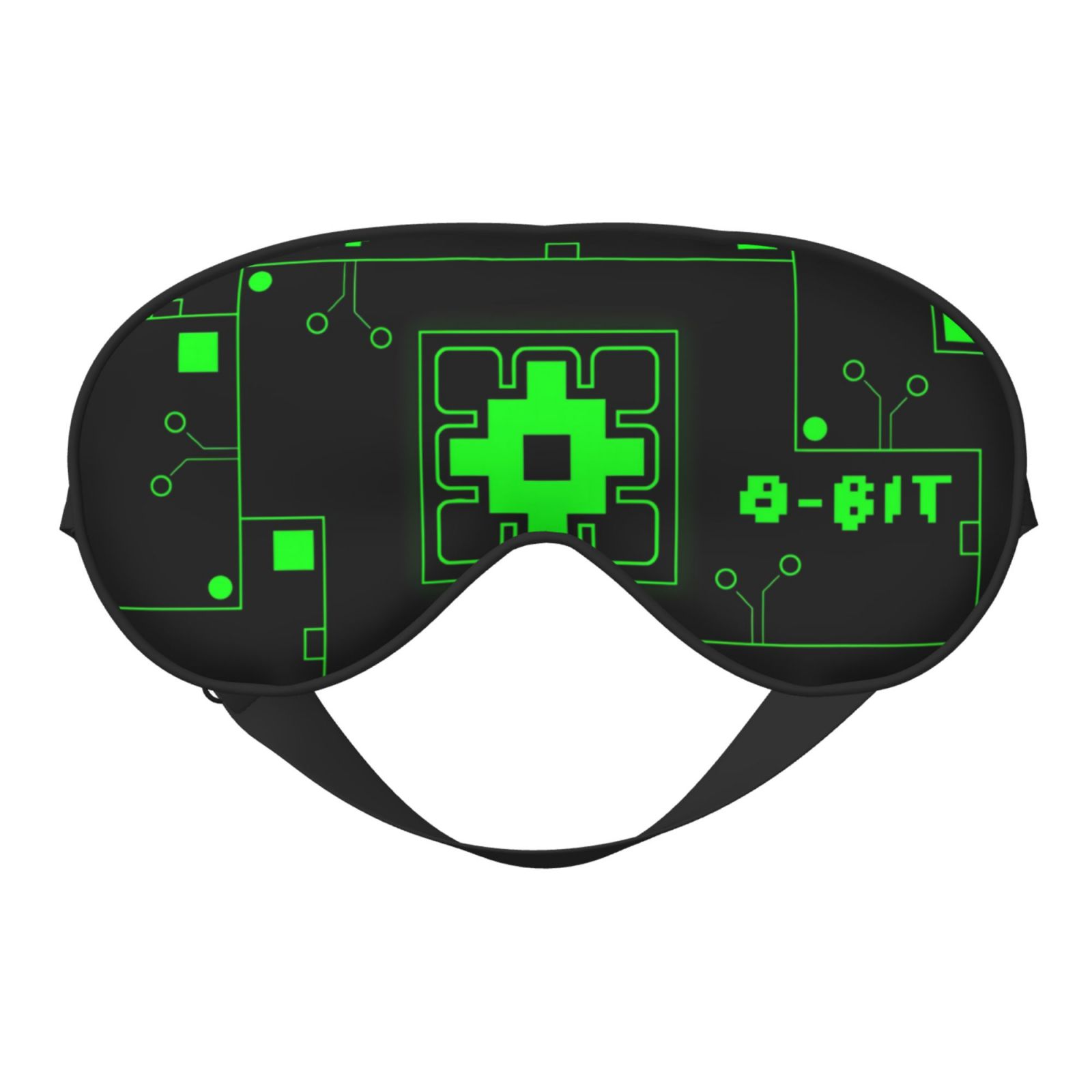 Lsque Geometry Dash Pattern Sleep Eye Mask - Light Blocking Sleep Mask ...