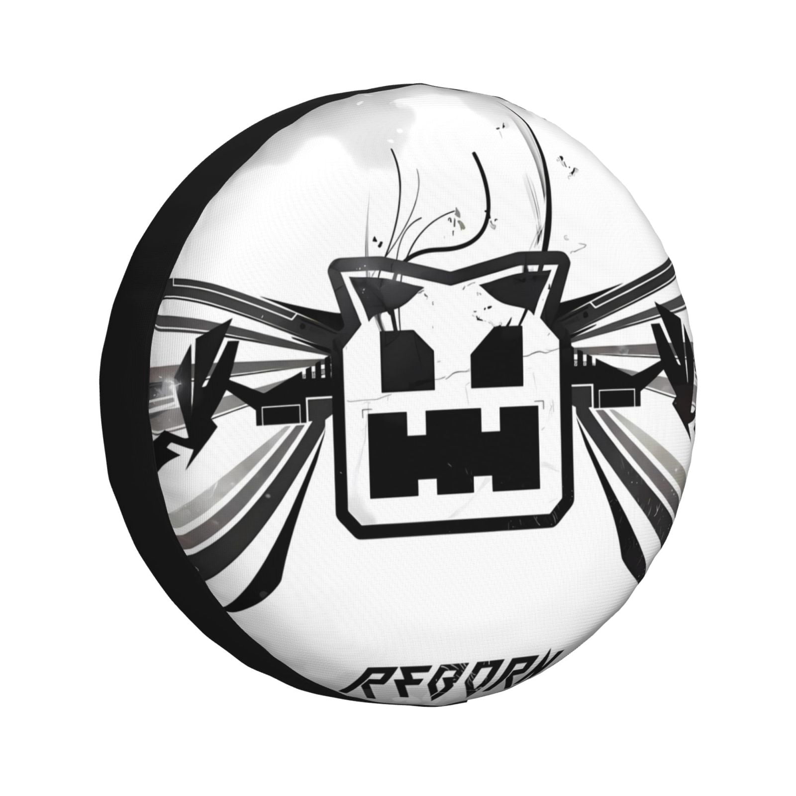 Lsque Geometry Dash Pattern Tire Covers - Tough Tire Wheel Protector ...