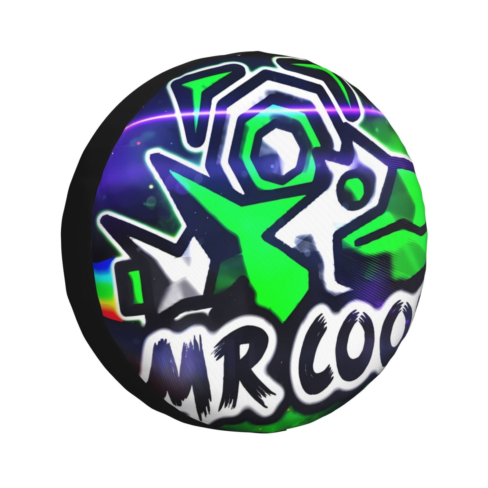 Lsque Geometry Dash Pattern Tire Covers - Tough Tire Wheel Protector ...