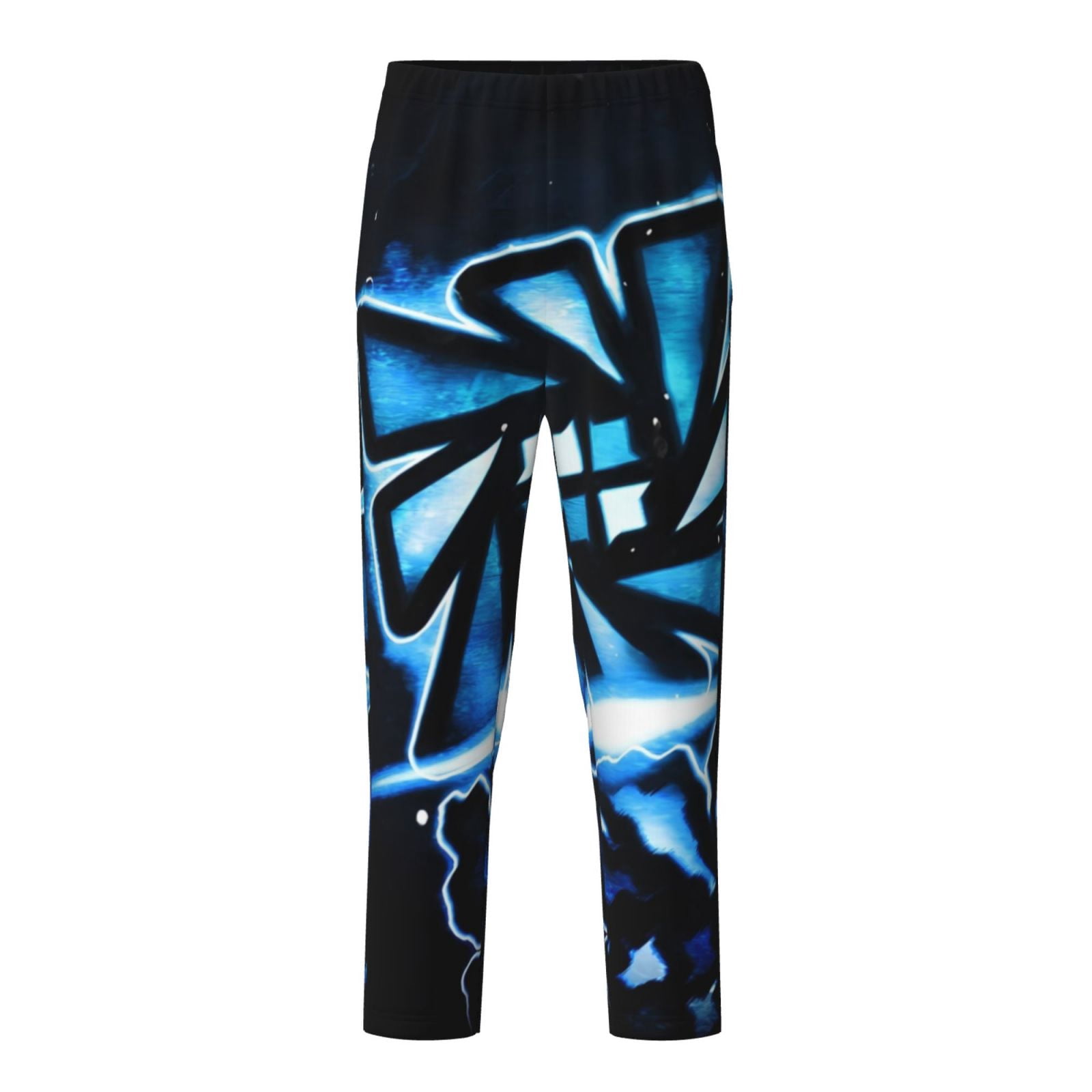 Lsque Geometry Dash Print Teenagers' Pajama Pants, Ultra Lightweight ...