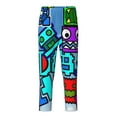 Lsque Geometry Dash Print Teenagers' Pajama Pants, Ultra Lightweight ...