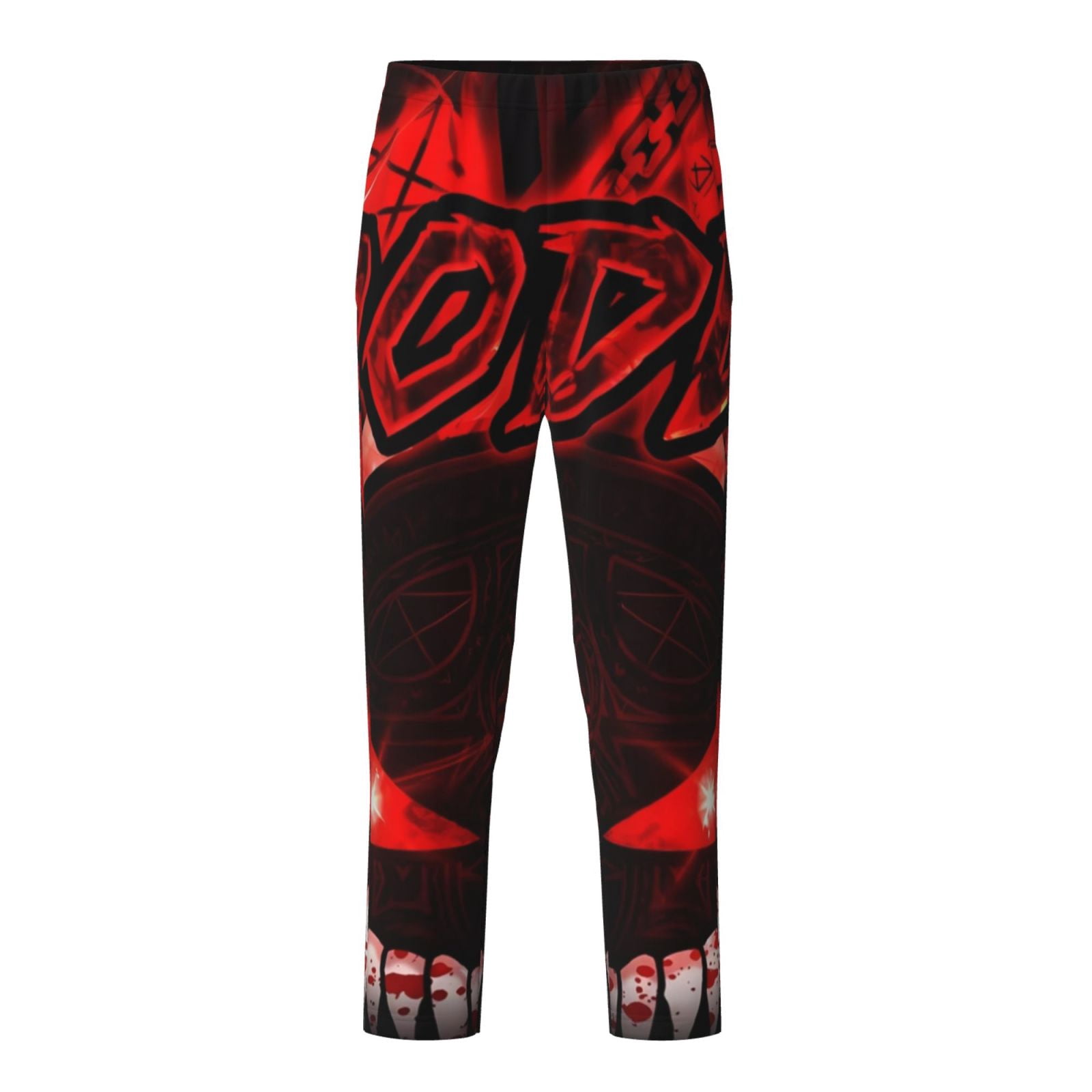 Lsque Geometry Dash Print Teenagers' Pajama Pants, Ultra Lightweight ...