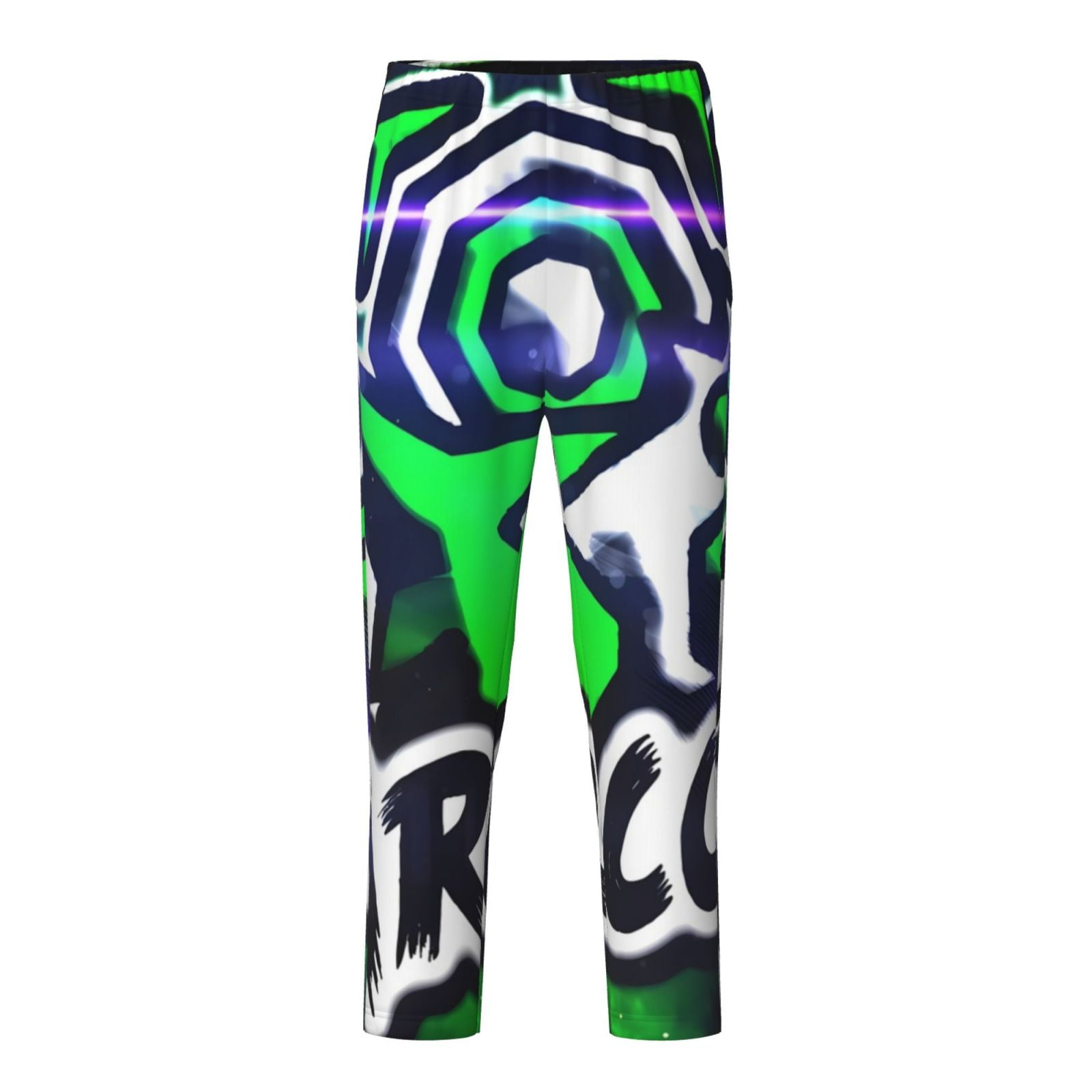 Lsque Geometry Dash Print Teenagers' Pajama Pants, Ultra Lightweight ...