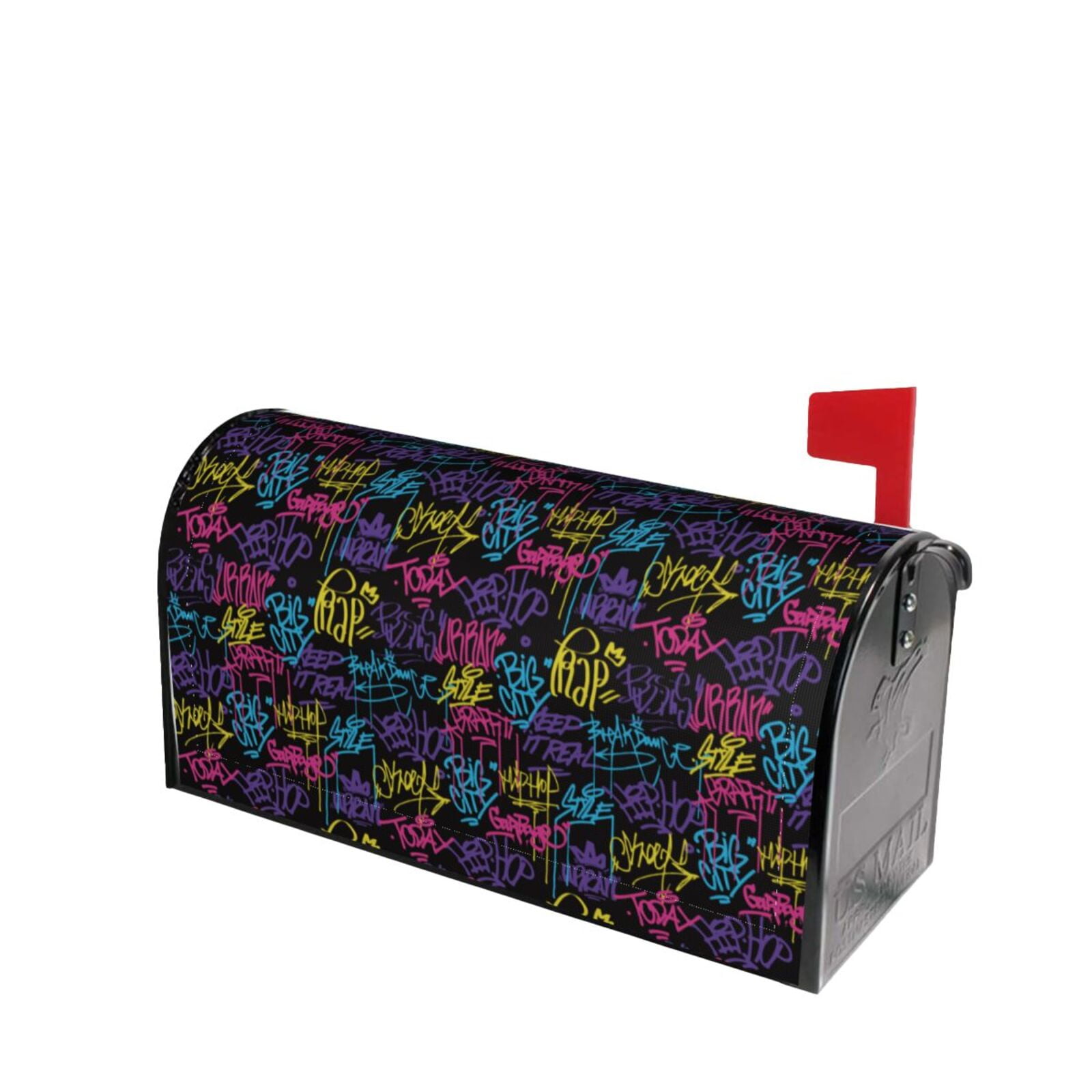 Lsque Graffiti Art Mailbox Cover Standard Size ,Magnetic Mailbox Covers ...
