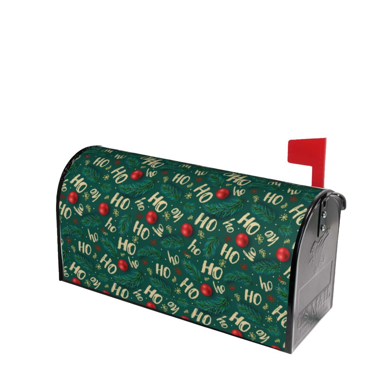 Lsque Green Background With Ho Mailbox Cover Standard Size ,Magnetic ...