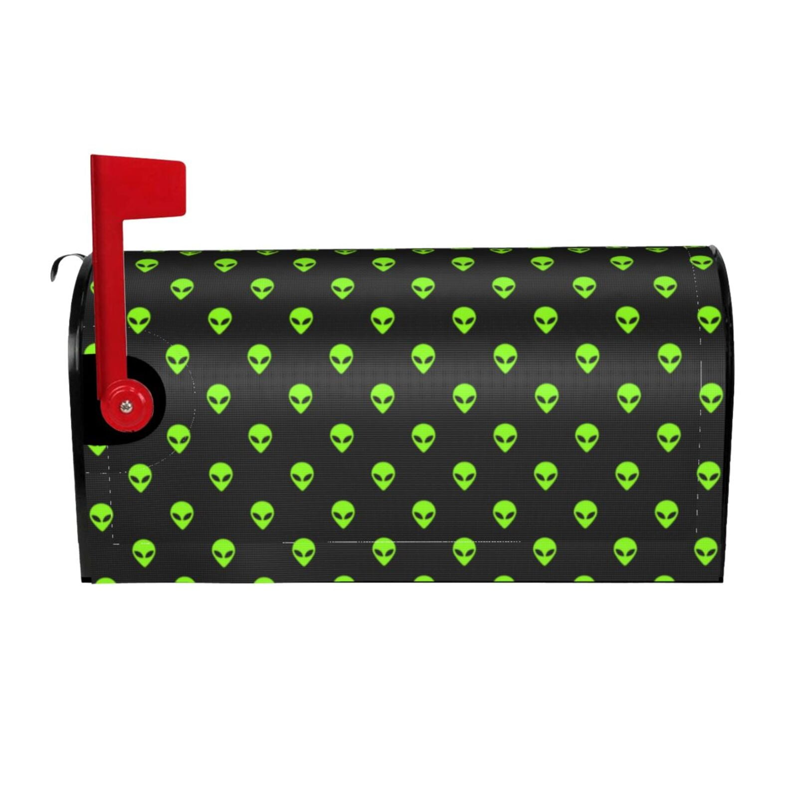 Lsque Green Monster Mailbox Cover Standard Size ,Magnetic Mailbox ...
