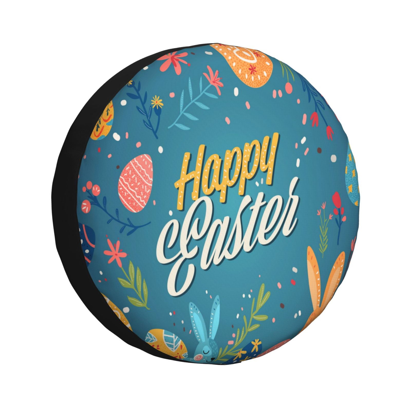 Lsque Happy Easter Pattern Tire Covers - Tough Tire Wheel Protector for ...