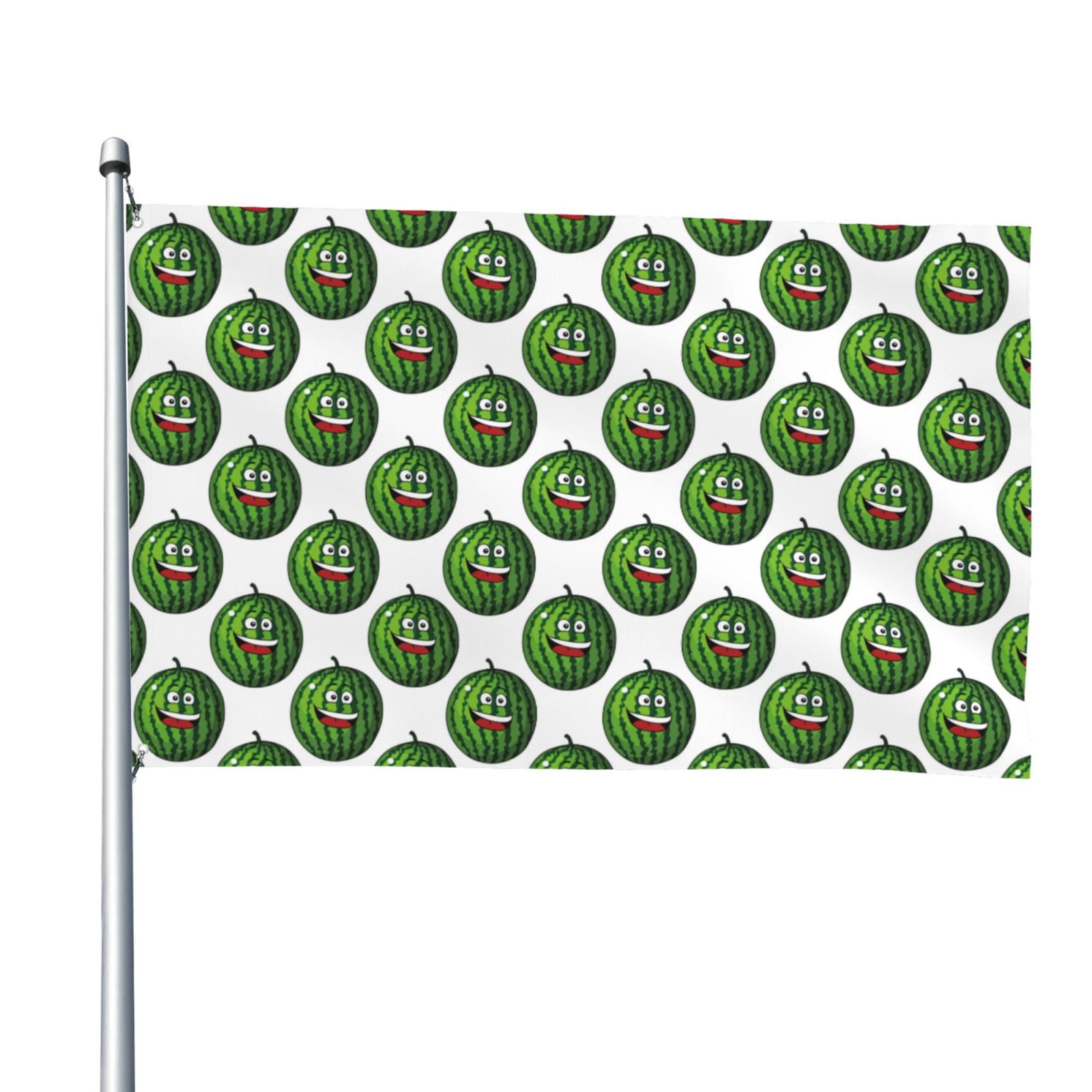 Lsque Happy Watermelon Pattern Flag,Happy Watermelon Printed Garden ...
