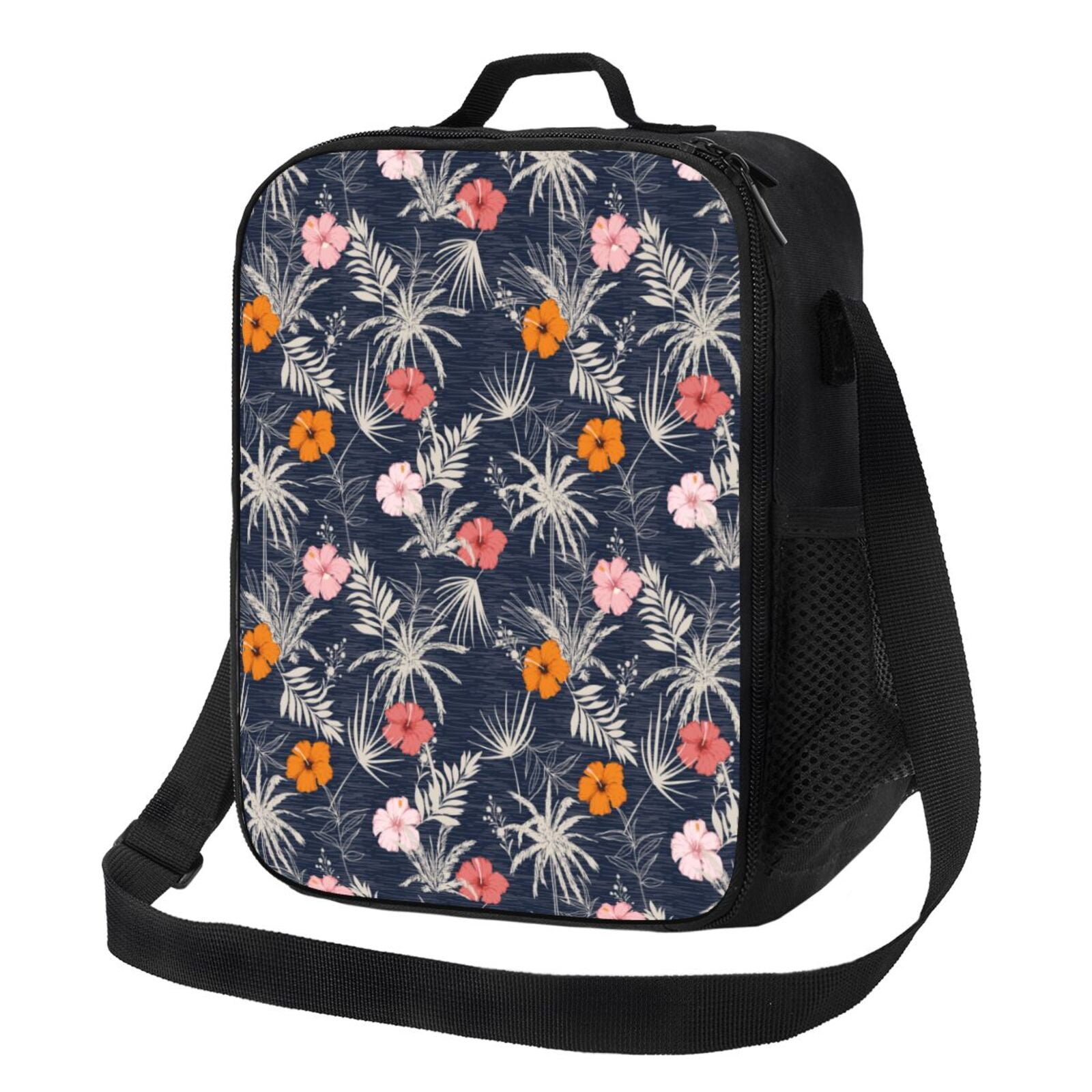 Lsque Hawaiian Style Lunch Bag Lunch Box for Women Men Reusable ...
