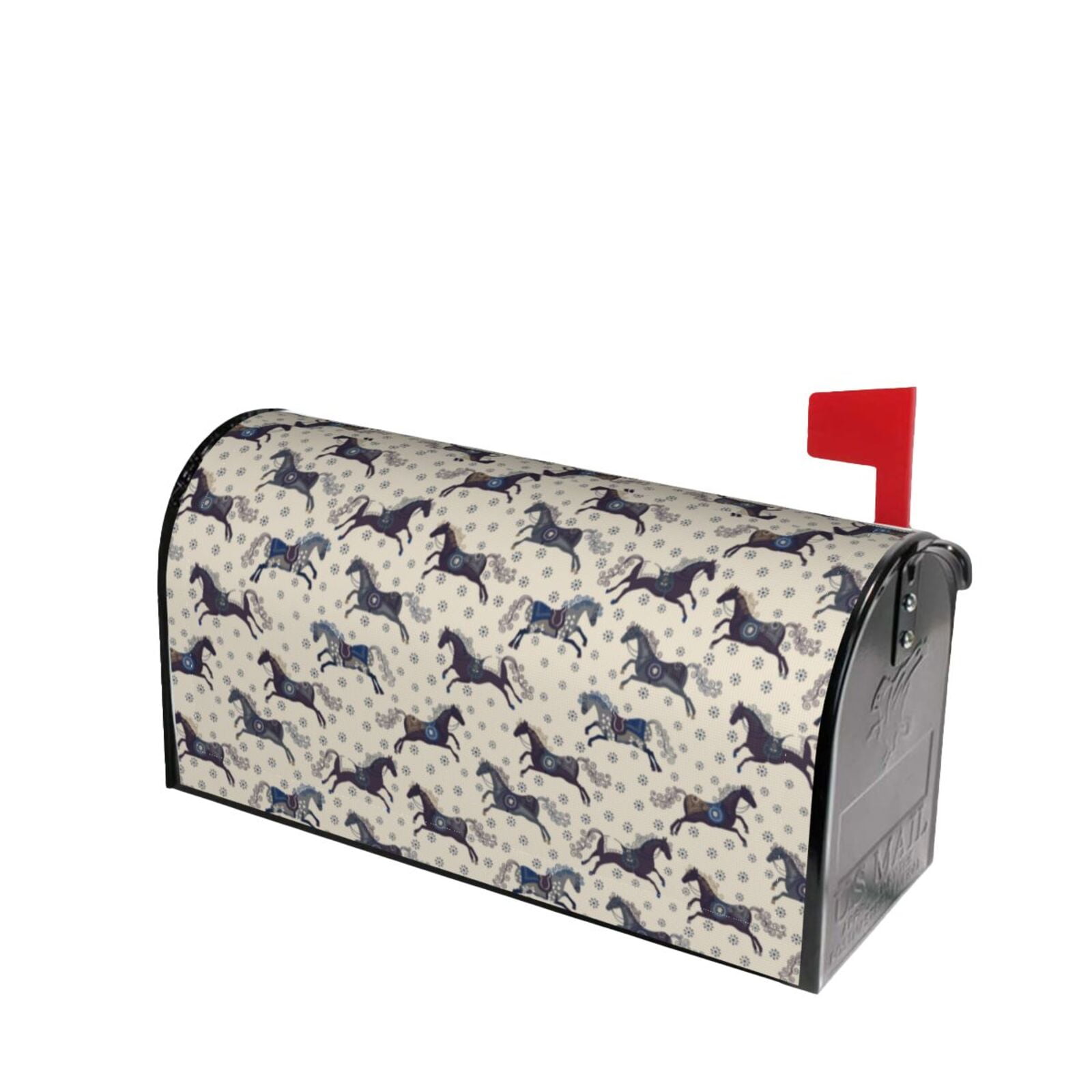 Lsque Horse Mailbox Cover Standard Size ,Magnetic Mailbox Covers Post ...
