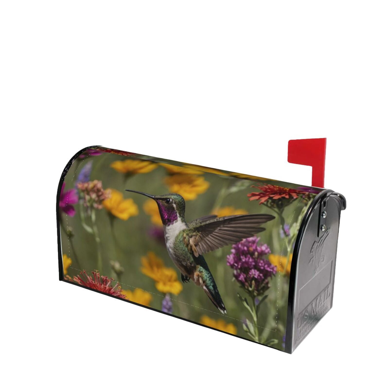 Lsque Humming Bird Mailbox Cover Standard Size ,Magnetic Mailbox Covers ...