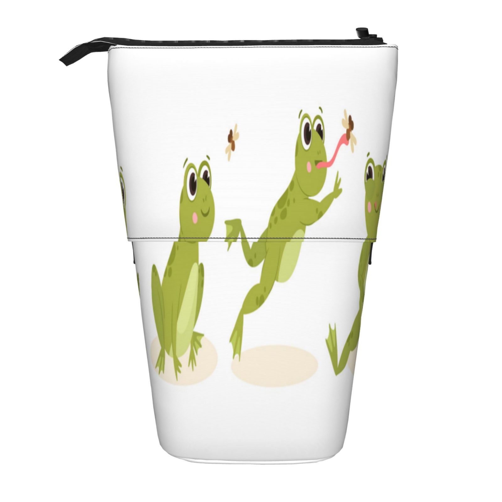 Lsque Hunting Frog Pattern Telescopic Pencil Bag Pen Holder Stationery ...