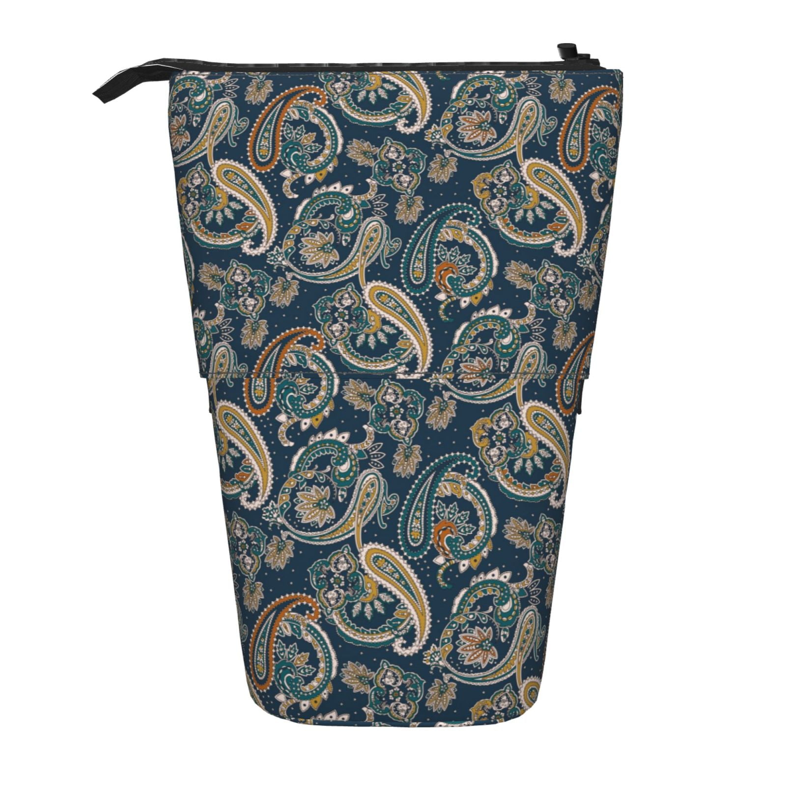 Lsque Indian Paisley 2 Pattern Telescopic Pencil Bag Pen Holder ...