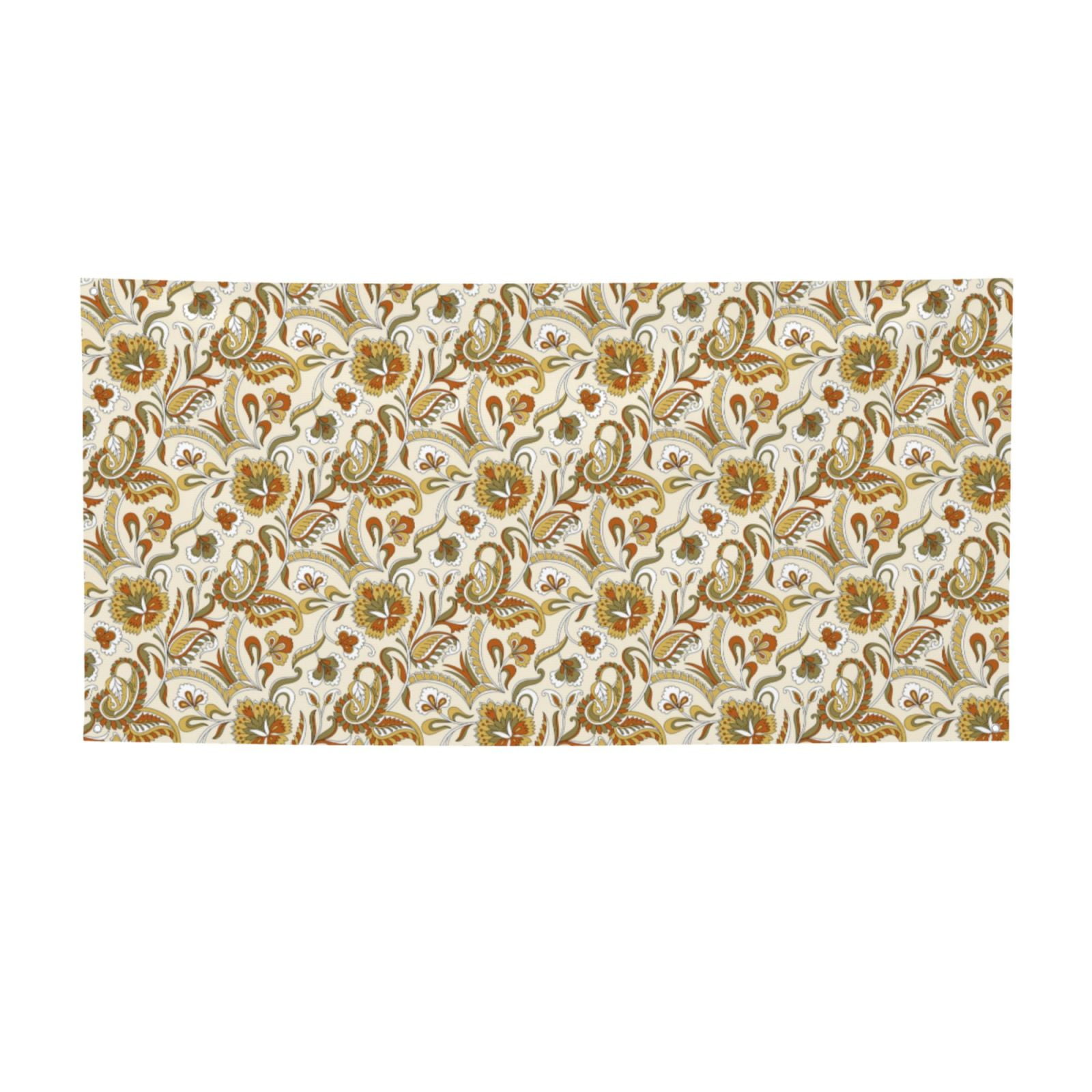 Lsque Indian Paisley Pattern Party Banner, Festive Banner , Holiday ...