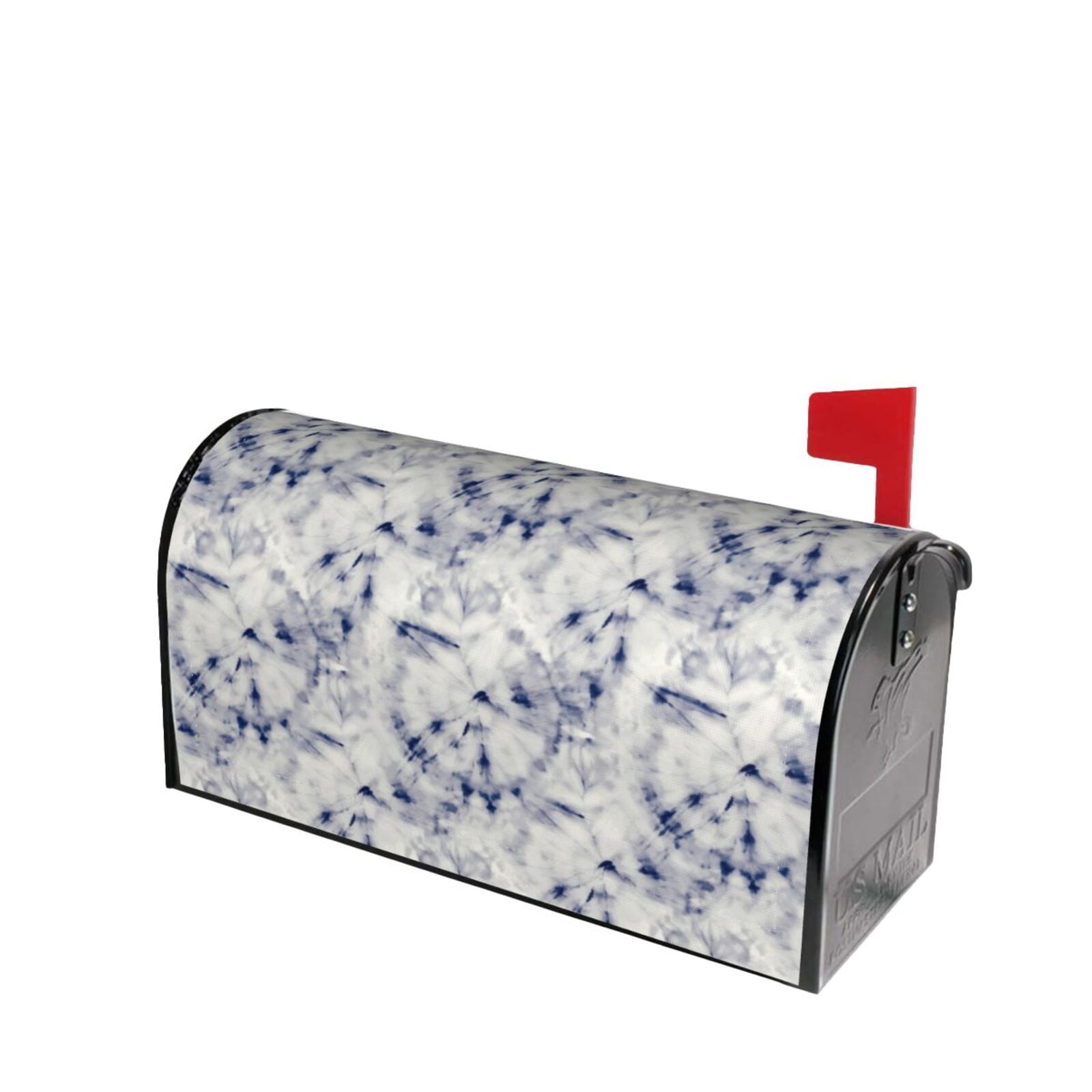 Lsque Indigo Tie Dye Mailbox Cover Standard Size ,Magnetic Mailbox ...