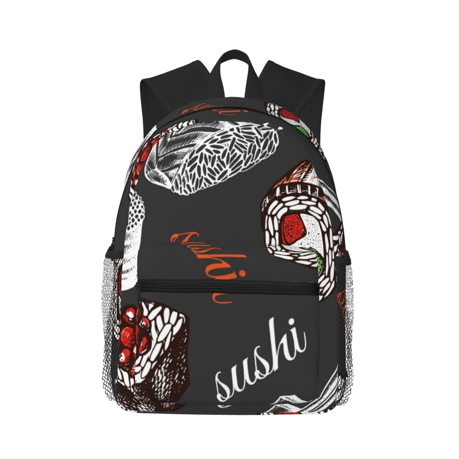 Lsque Japanese Sushi Hashi Classic Casual Backpack - Large Capacity ...
