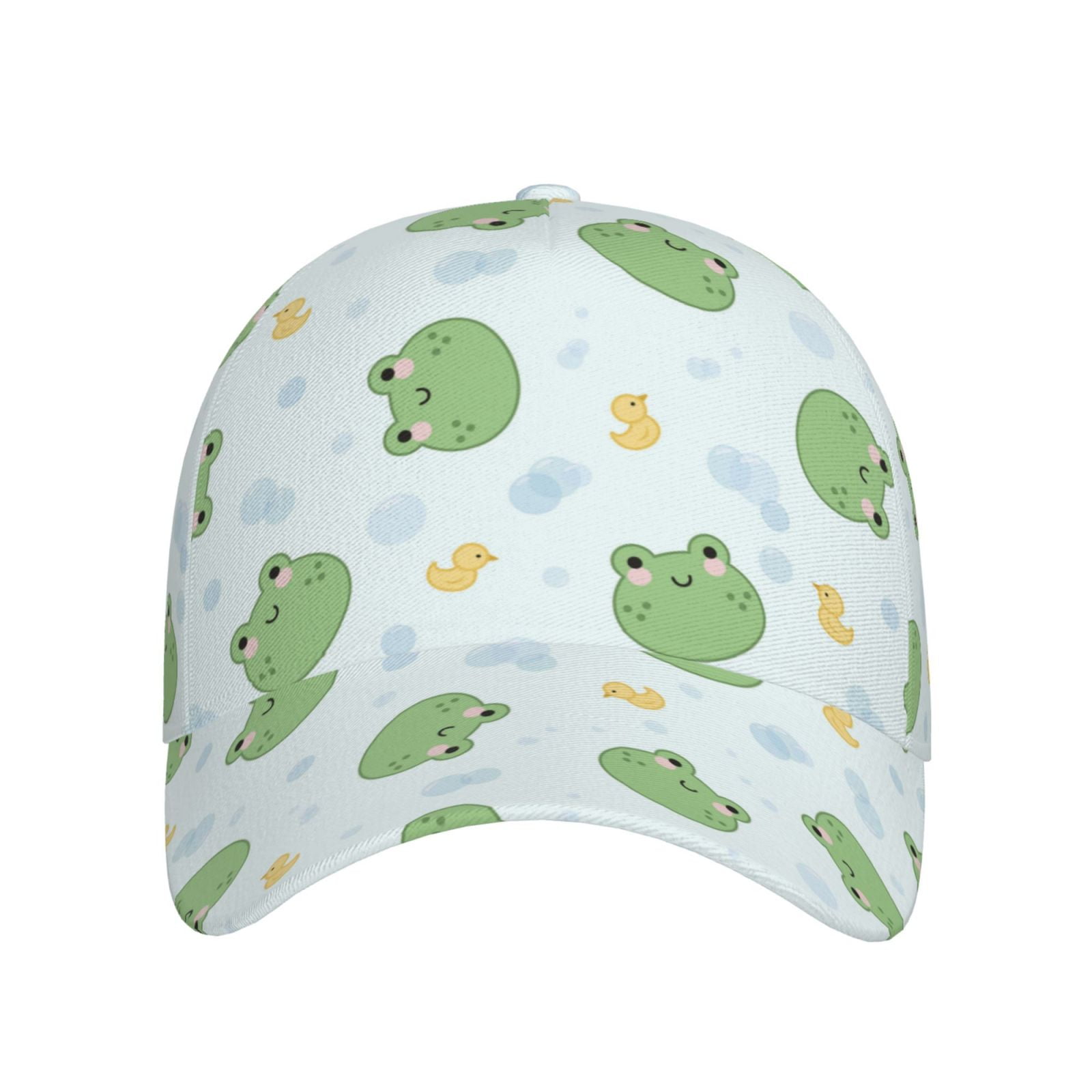 Lsque Kawaii Frogs Baseball Cap Trucker Low Profile Hat Golf Dad Hat ...