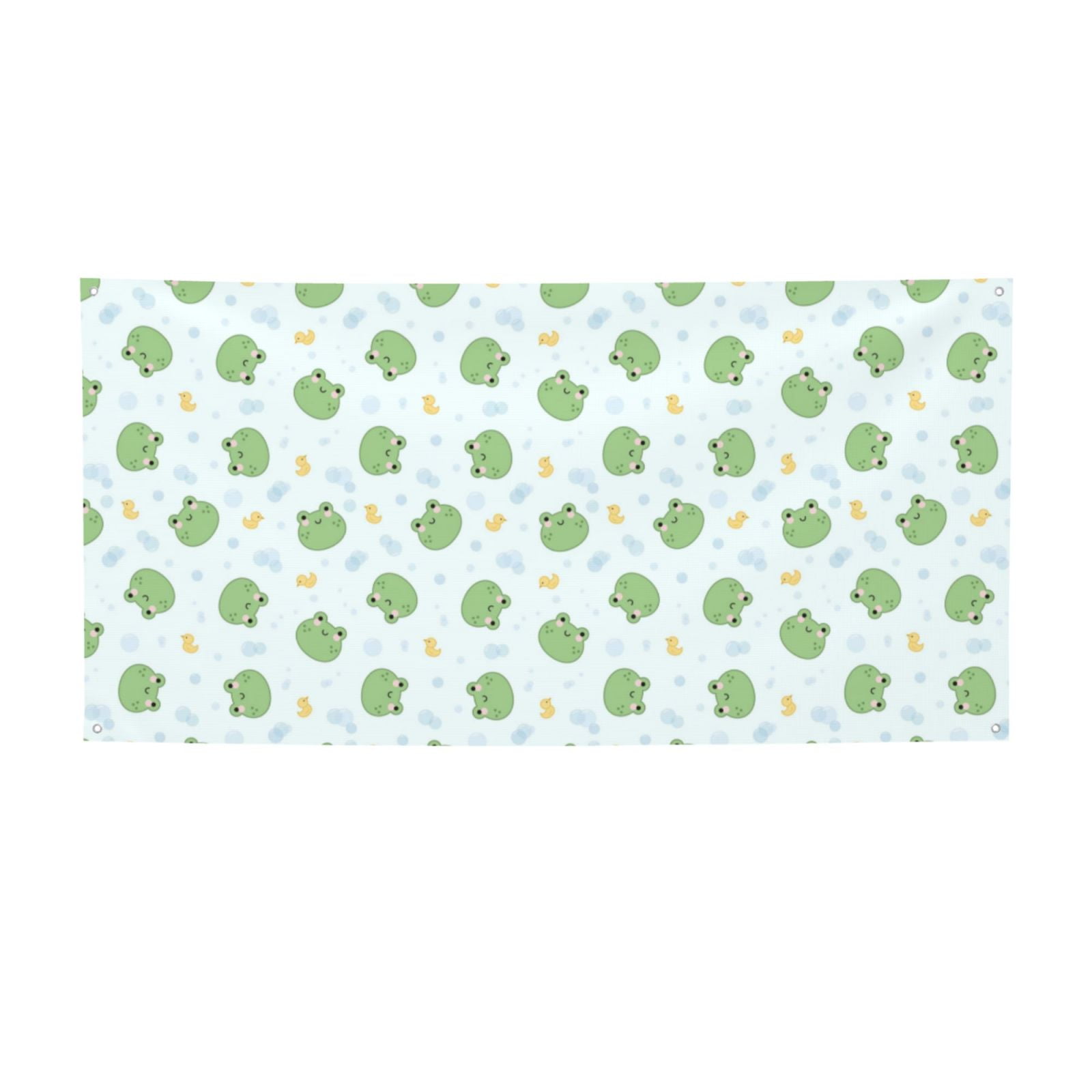 Lsque Kawaii Frogs Pattern Party Banner, Festive Banner , Holiday ...