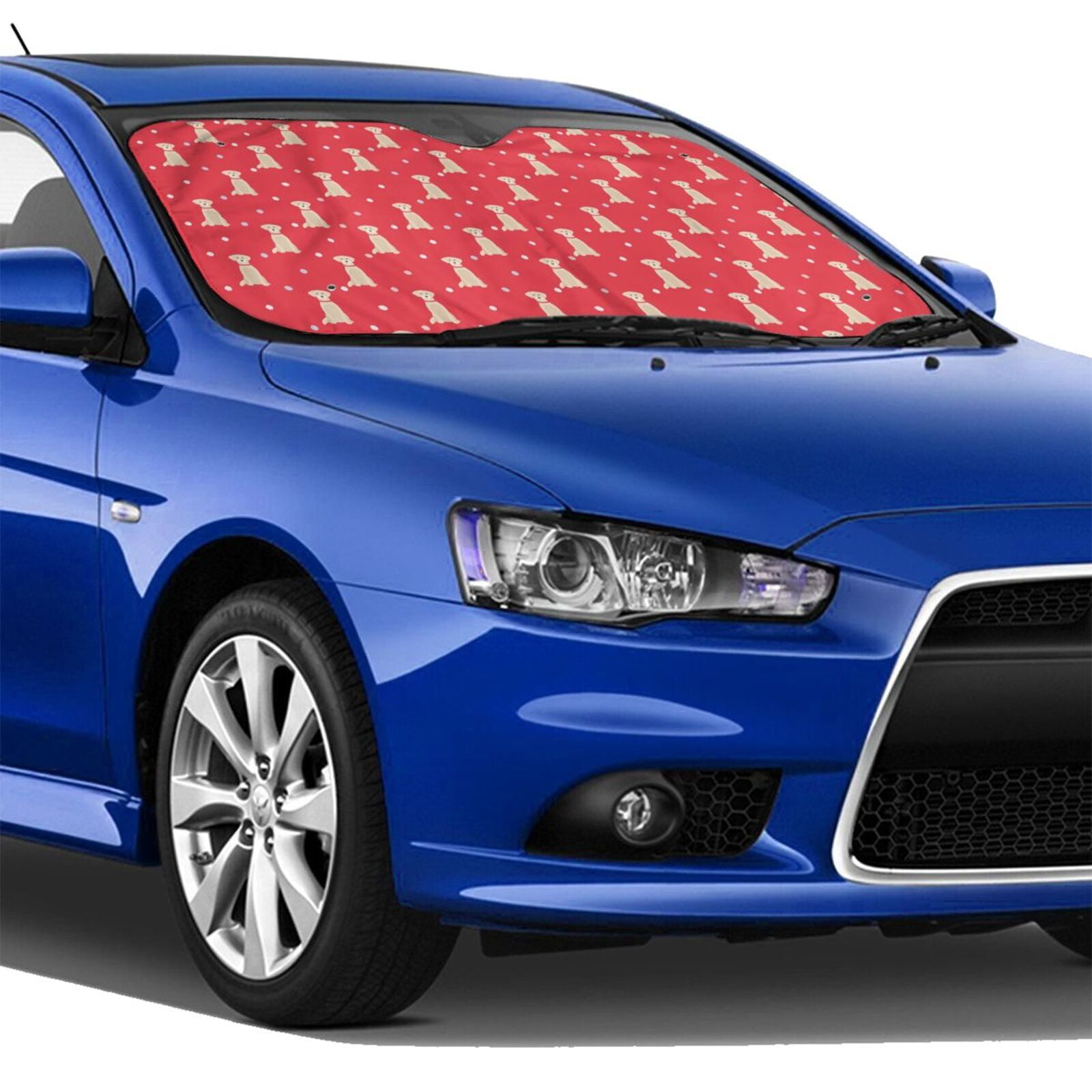 Lsque Labrador Retriever Dog Car Windshield Sun Shade | Accordion ...