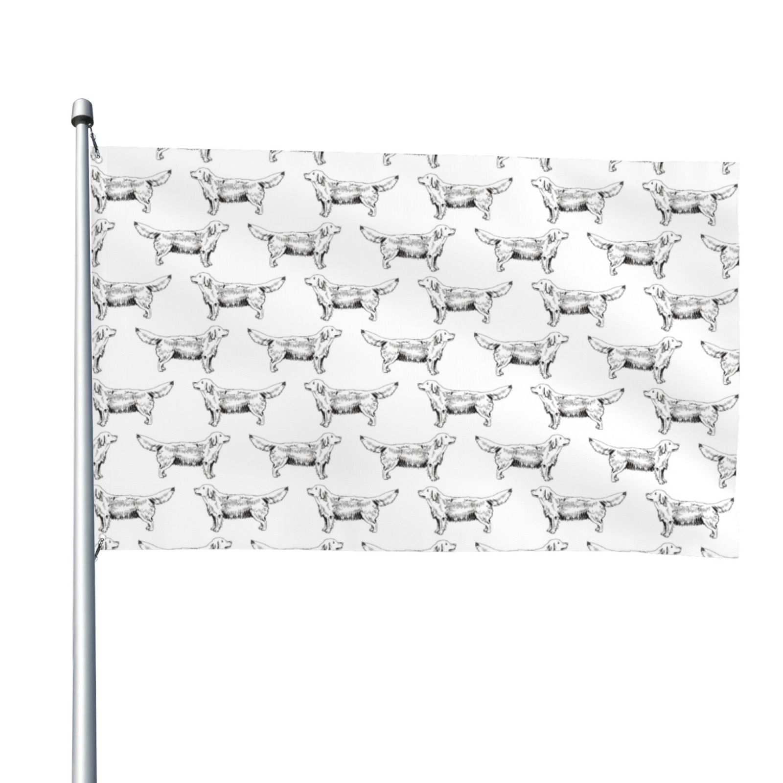 Lsque Labrador Retriever Dog Pattern Flag,Labrador Retriever Dog ...