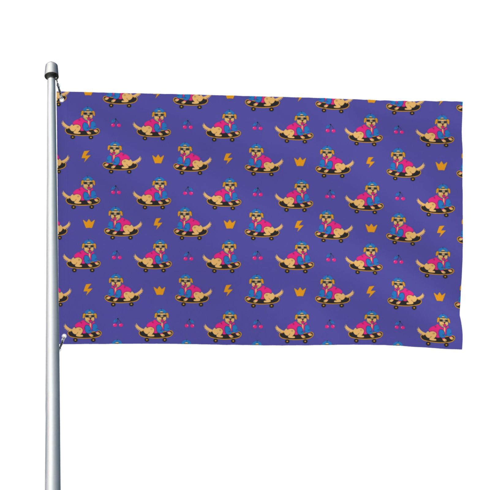 Lsque Labrador Retriever Dog Pattern Flag,Labrador Retriever Dog ...