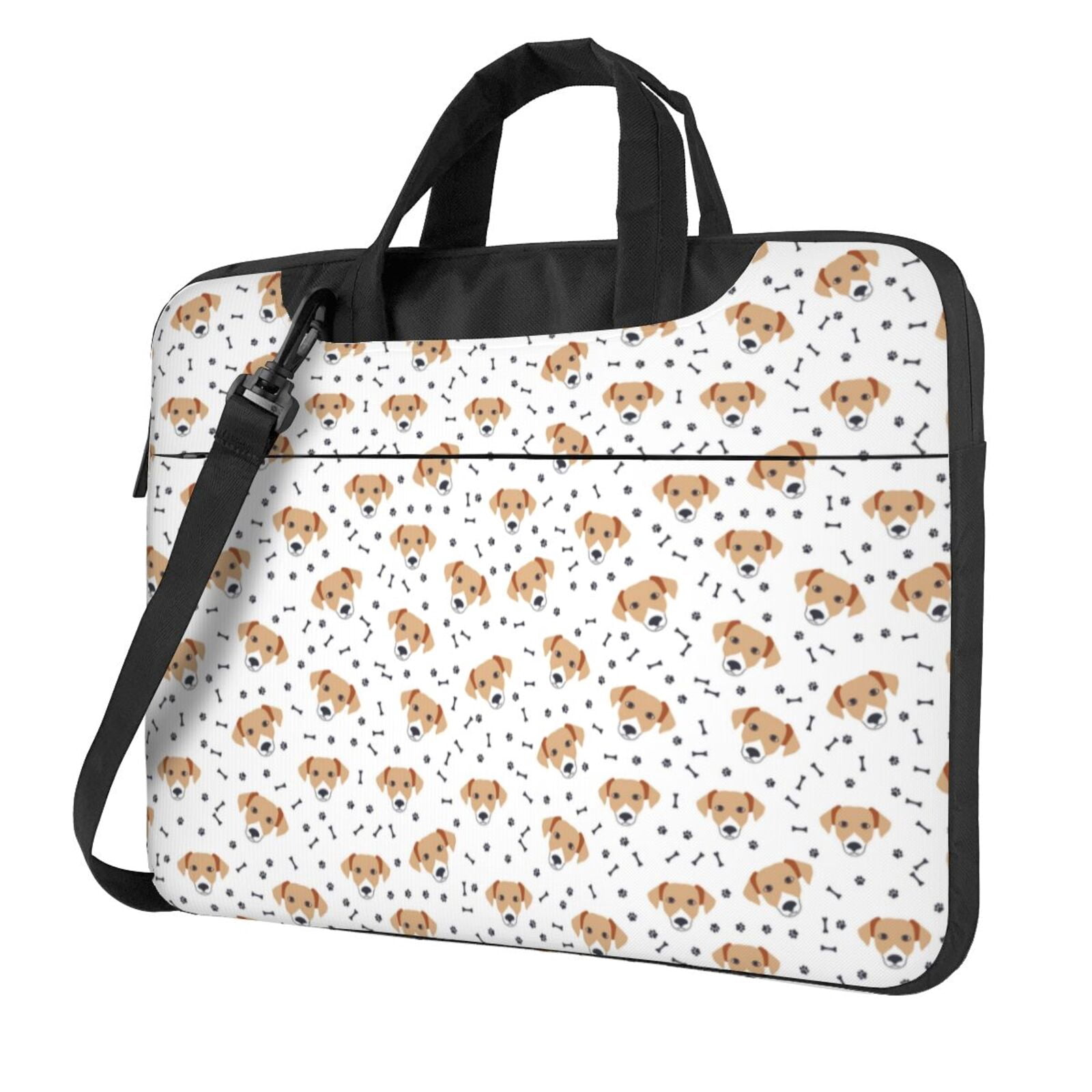 Lsque Labrador Retriever Dog Pattern Laptop Bag – Portable & Slim ...