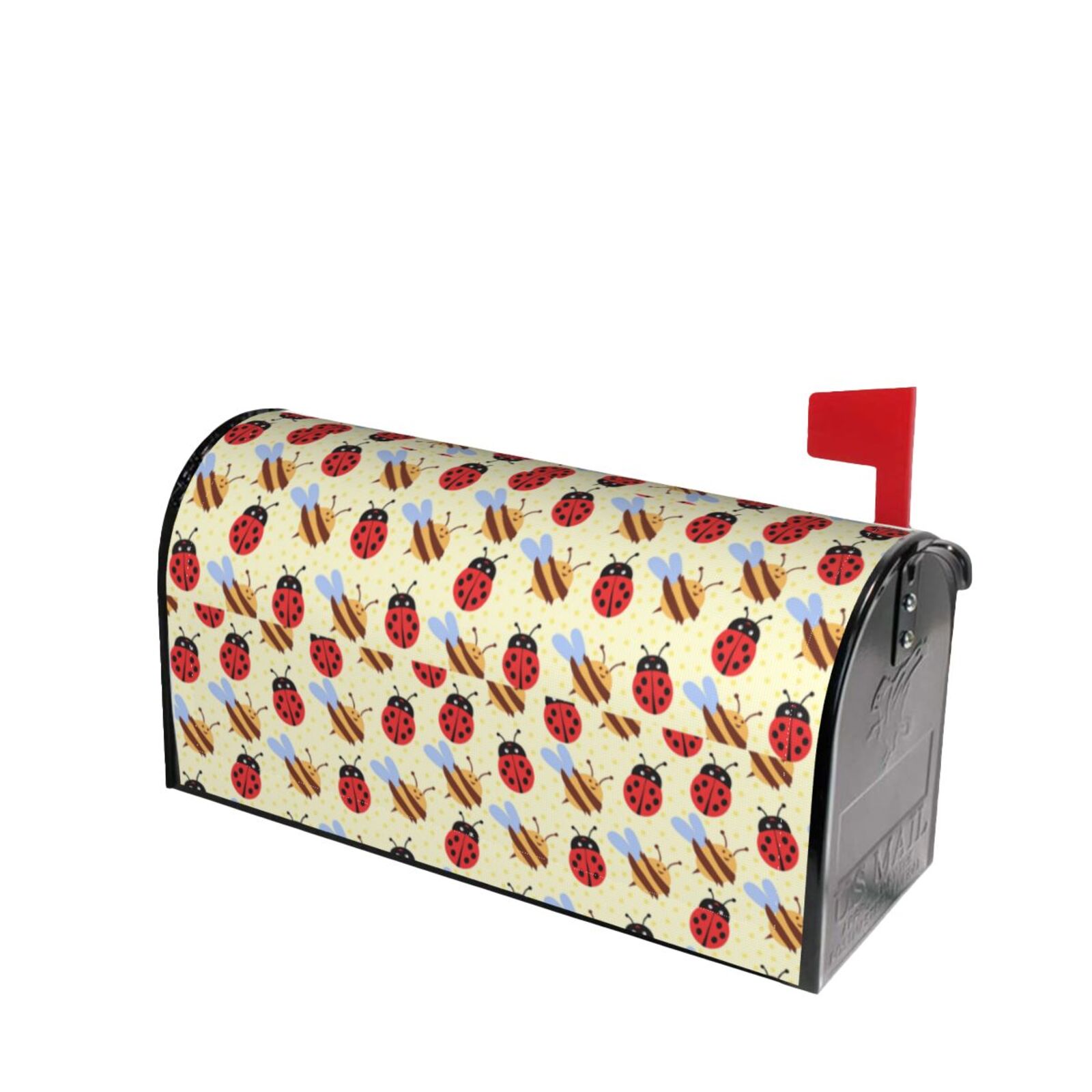 Lsque Ladybug And Bee Mailbox Cover Standard Size ,Magnetic Mailbox ...