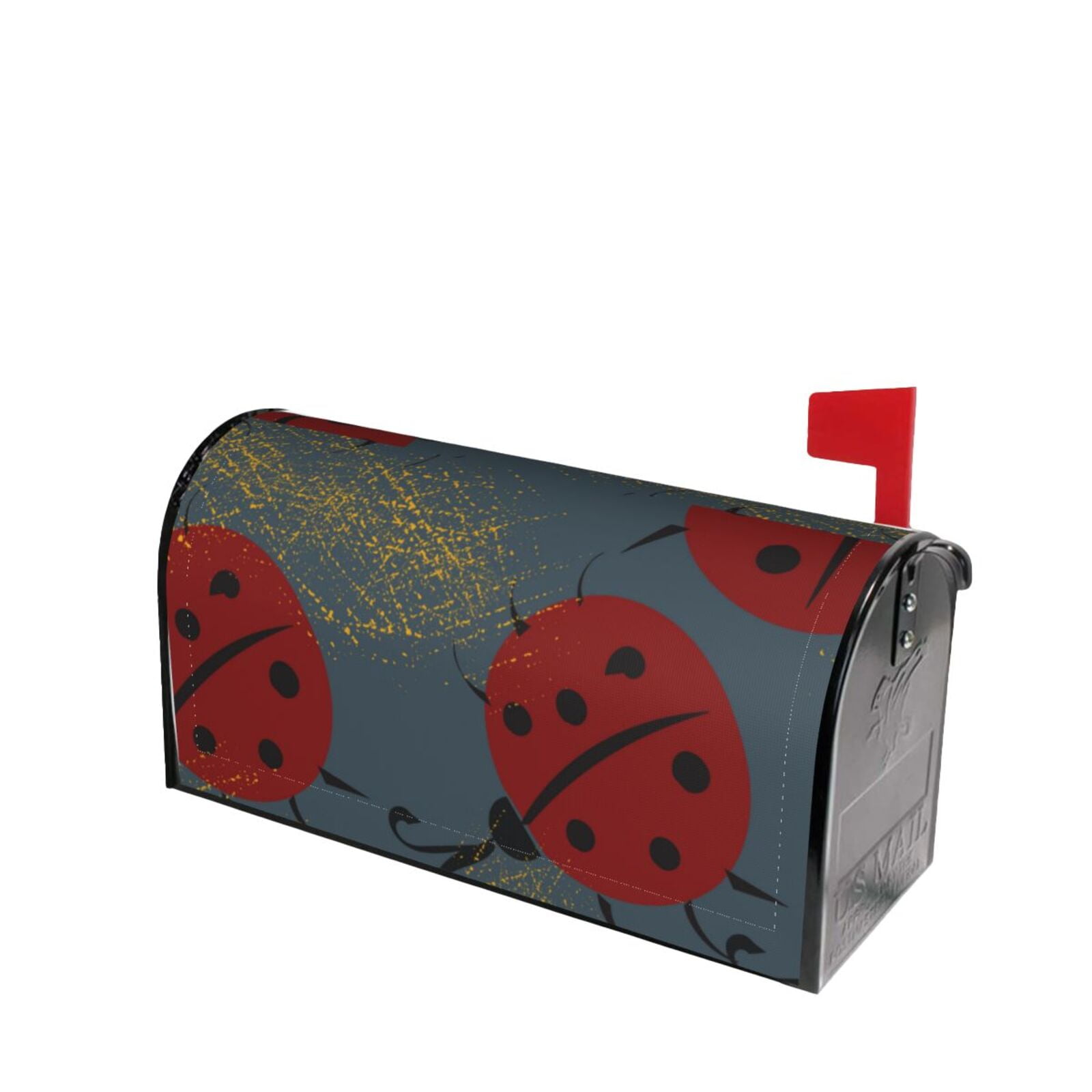 Lsque Ladybug Mailbox Cover Standard Size ,Magnetic Mailbox Covers Post ...