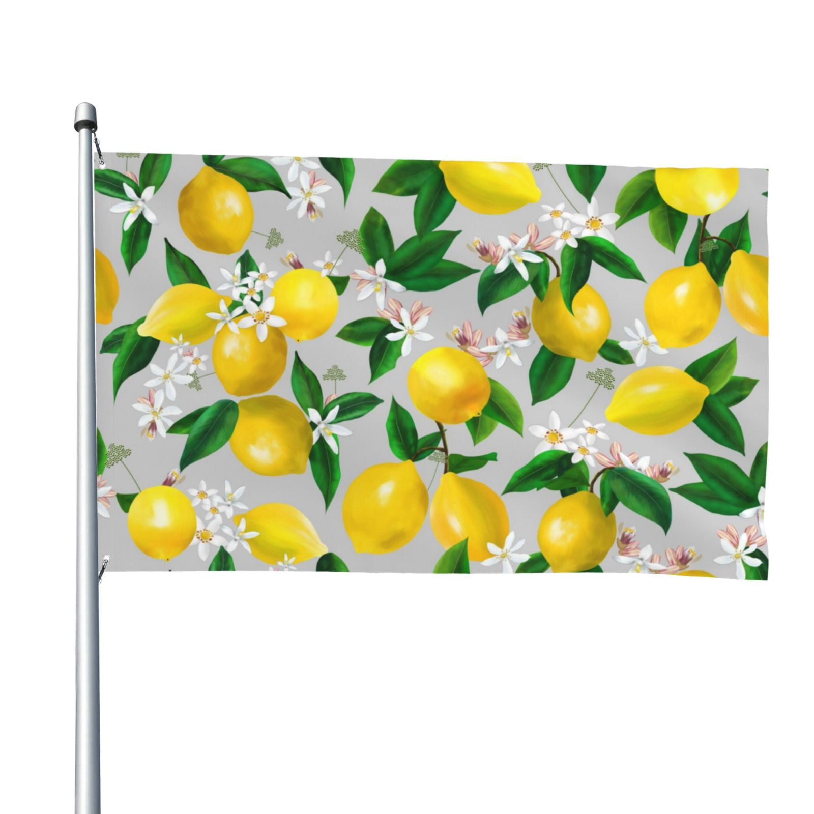 Lsque Lemon Seamless Pattern Oil Painting Effect Pattern Flag,Lemon ...