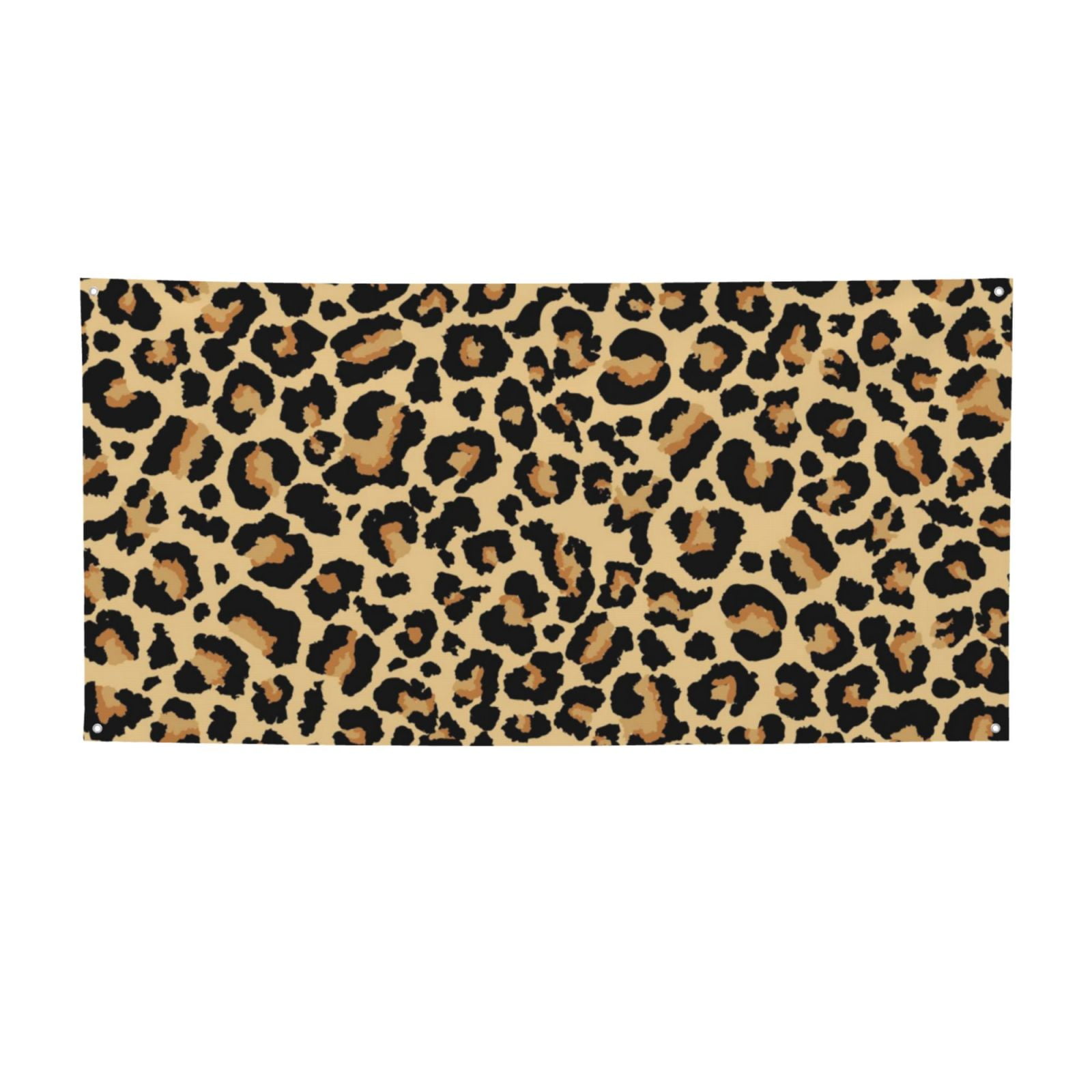 Lsque Leopard Print Pattern Party Banner, Festive Banner , Holiday ...