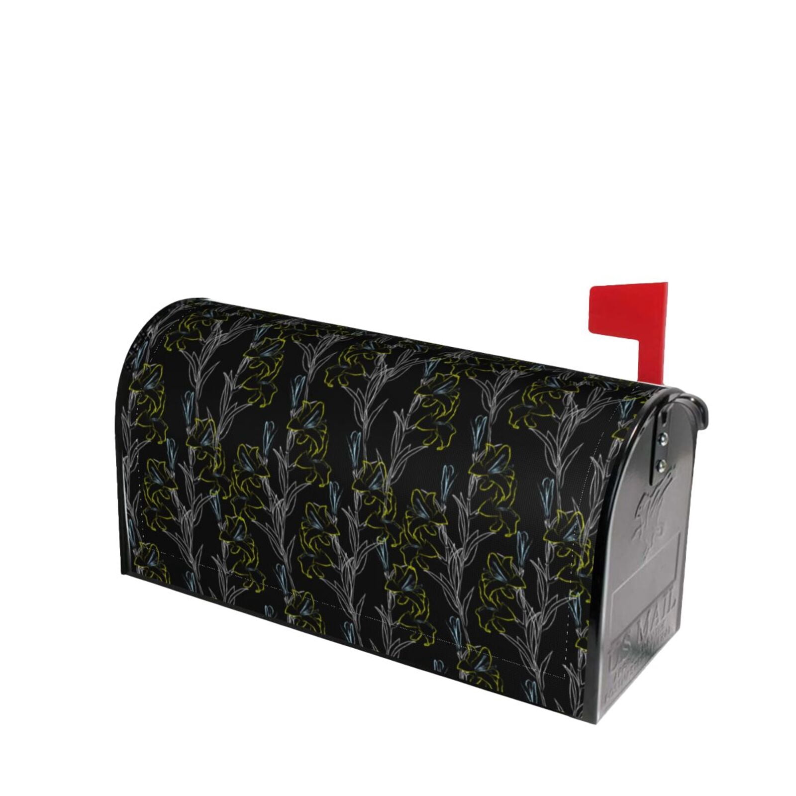 Lsque Lilies Flowers Mailbox Cover Standard Size ,Magnetic Mailbox ...