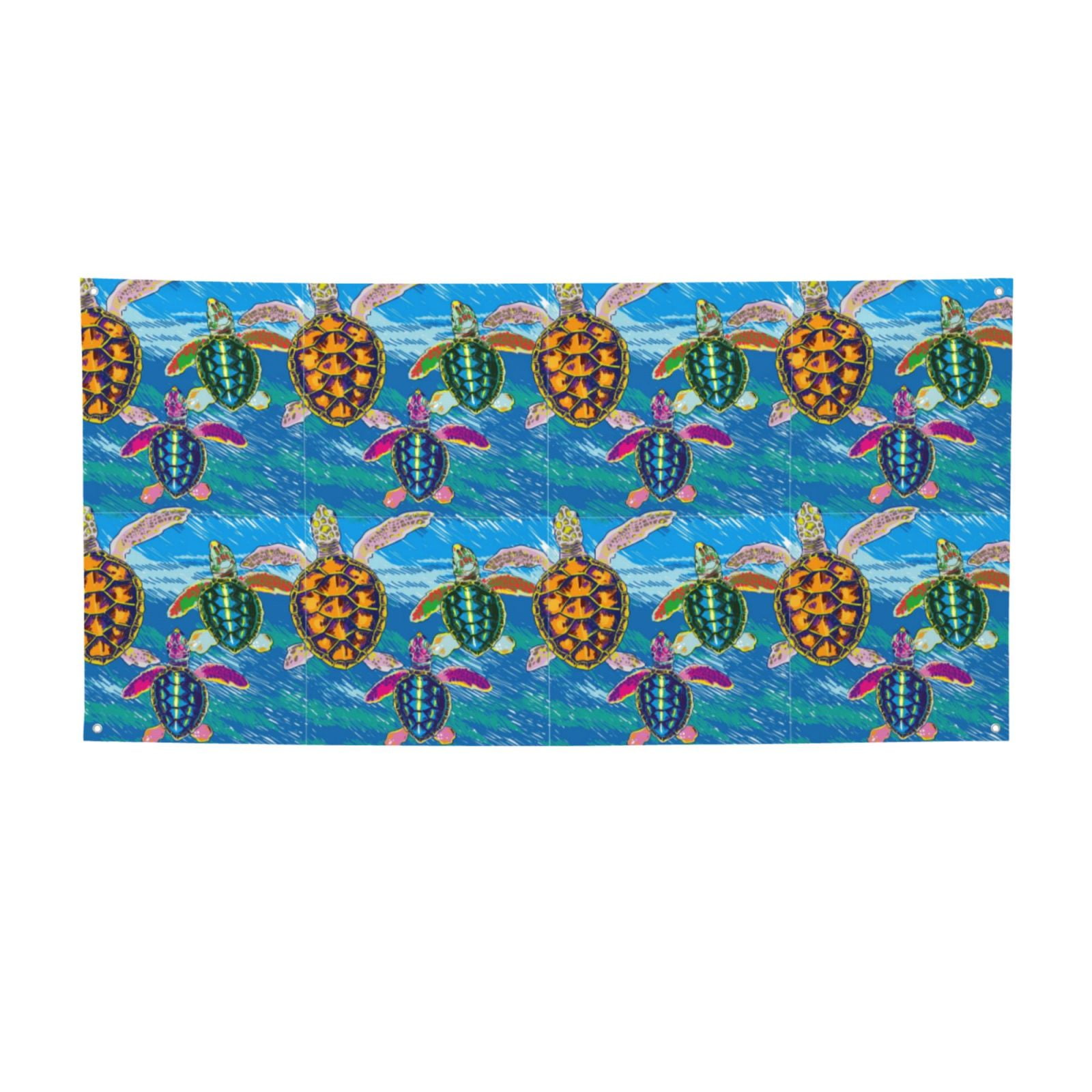 Lsque Little Sea Turtles Pattern Party Banner, Festive Banner , Holiday ...