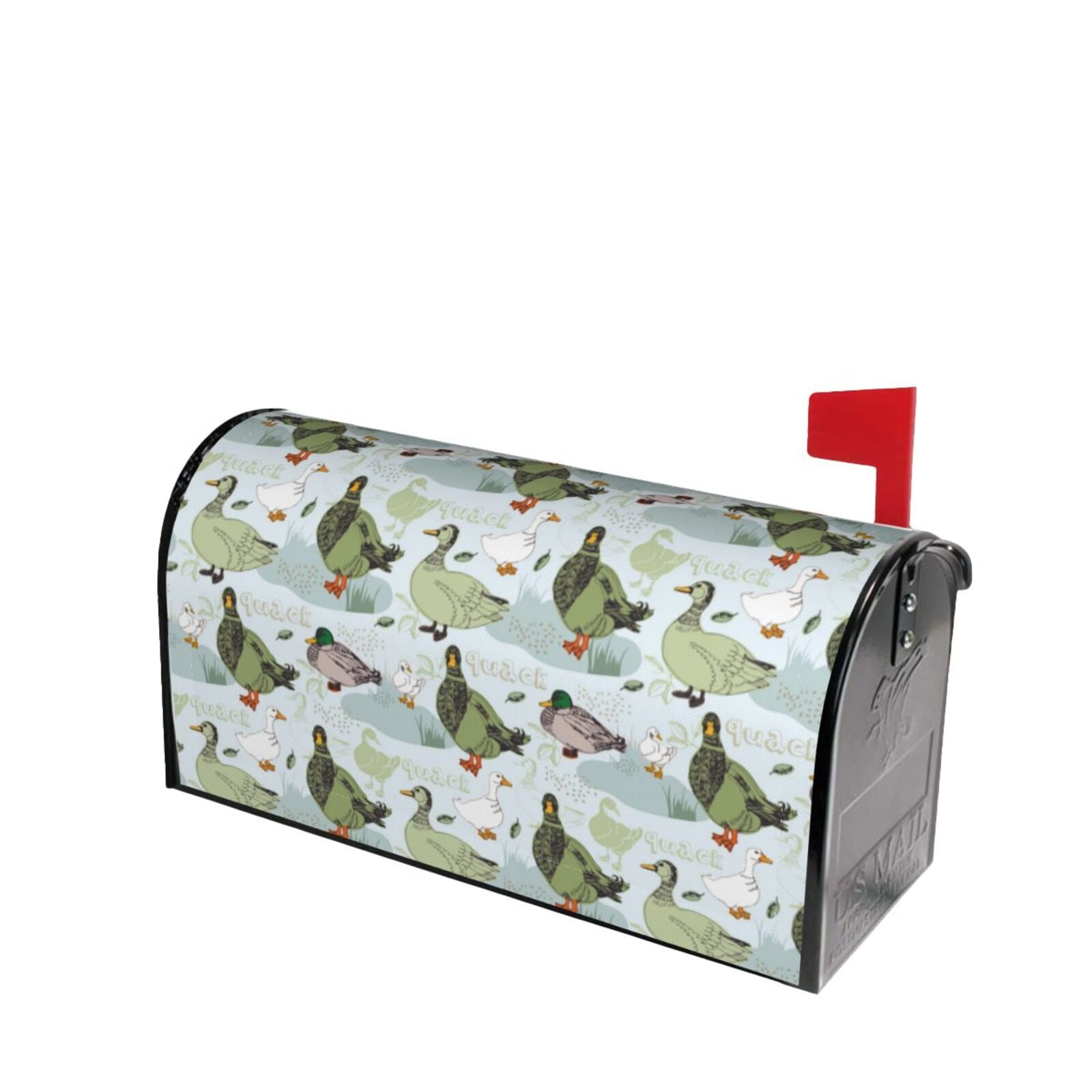 Lsque Mallard Ducks Wild Birds Mailbox Cover Standard Size ,Magnetic ...