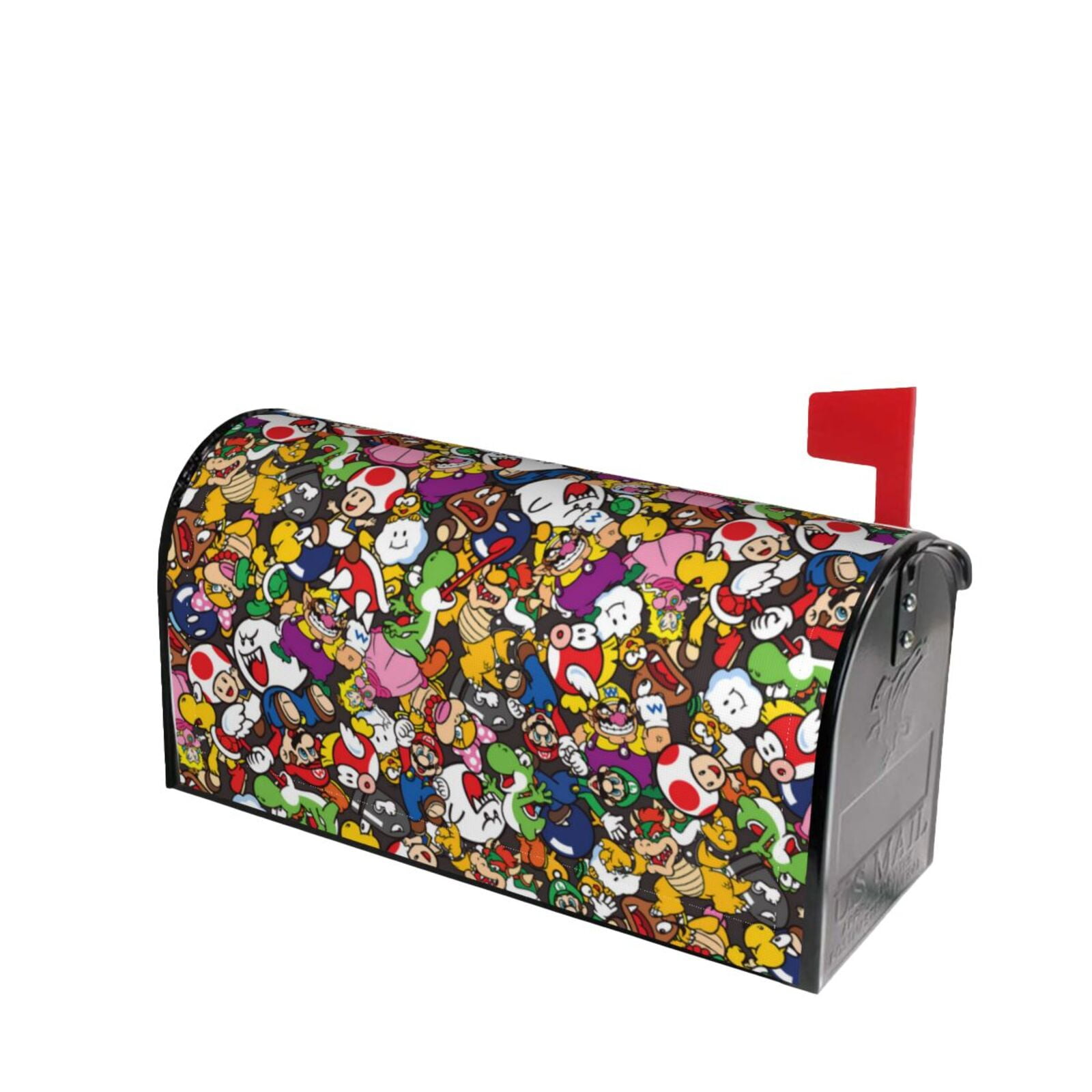 Lsque Mario Mailbox Cover Standard Size ,Magnetic Mailbox Covers Post ...