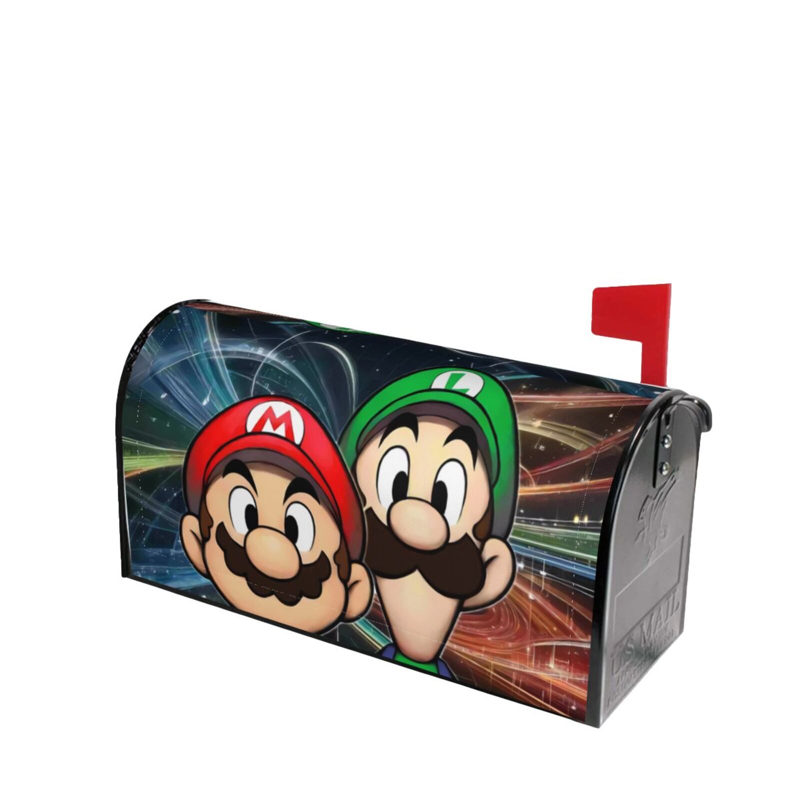 Lsque Mario Mailbox Cover Standard Size ,Magnetic Mailbox Covers Post ...