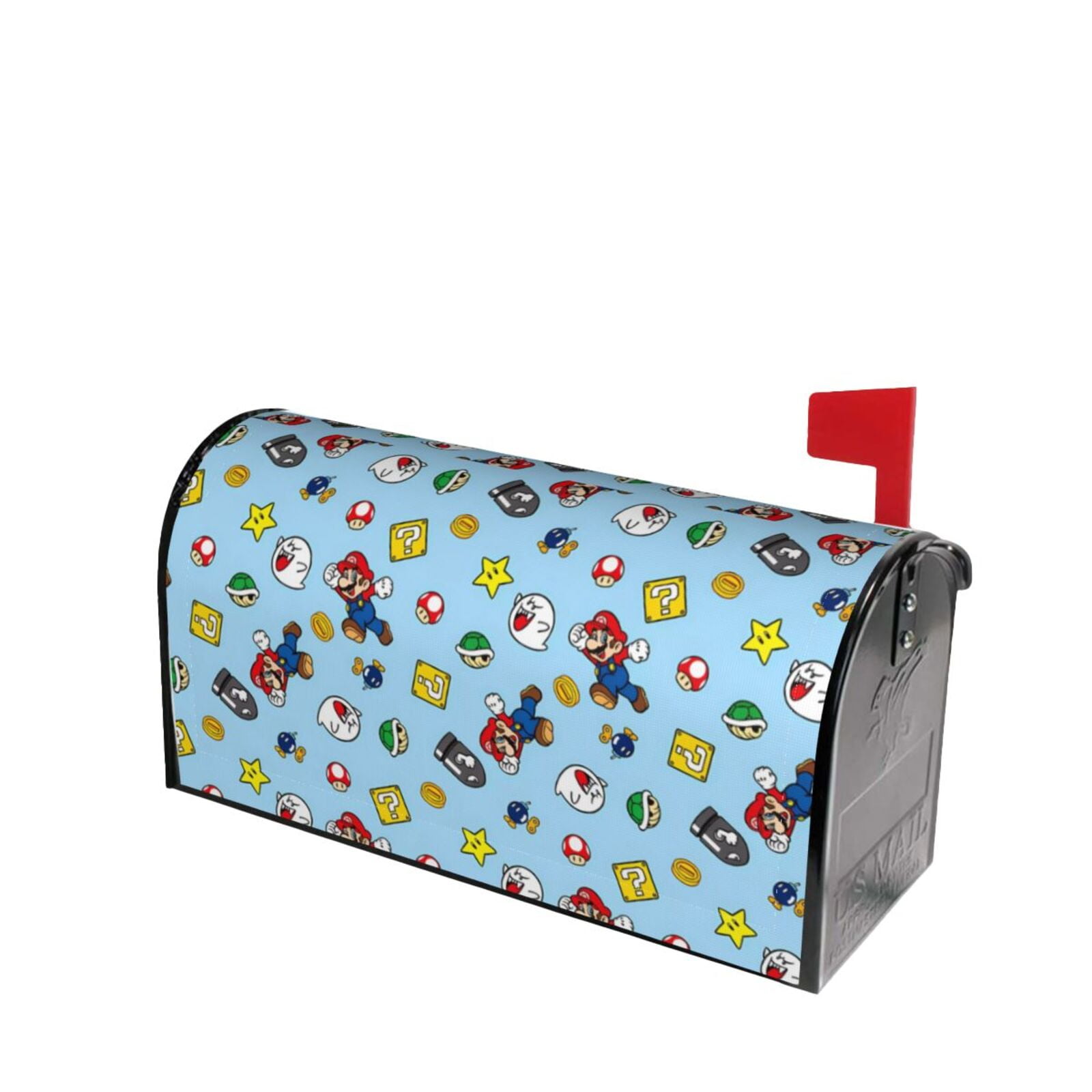 Lsque Mario Mailbox Cover Standard Size ,Magnetic Mailbox Covers Post ...