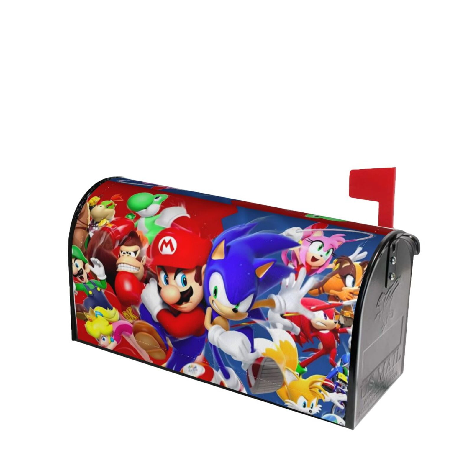 Lsque Mario Mailbox Cover Standard Size ,Magnetic Mailbox Covers Post ...