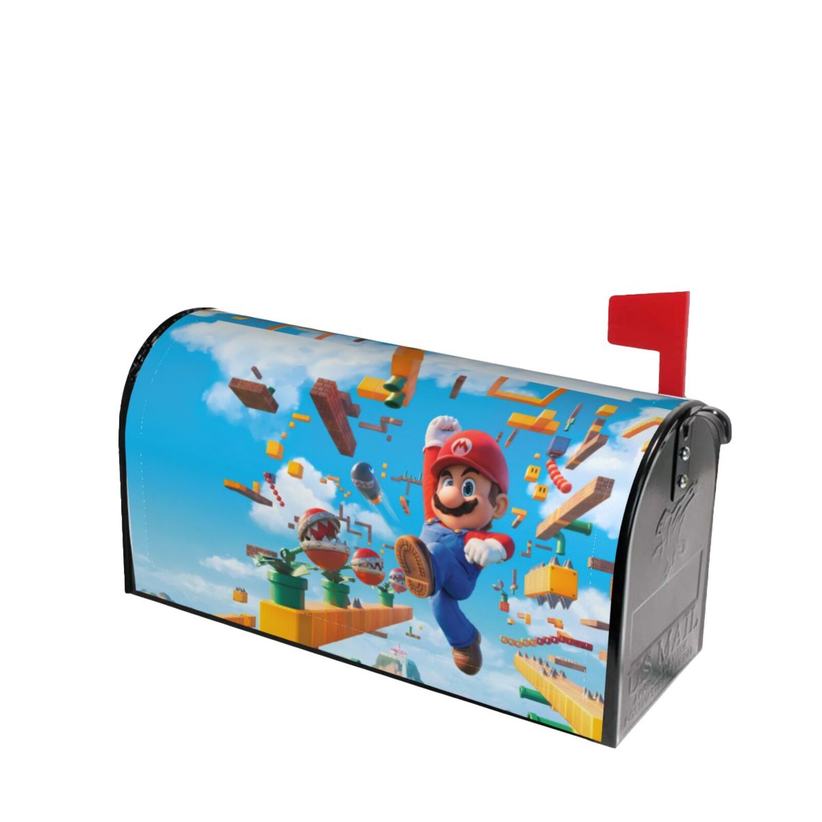 Lsque Mario Mailbox Cover Standard Size ,Magnetic Mailbox Covers Post ...