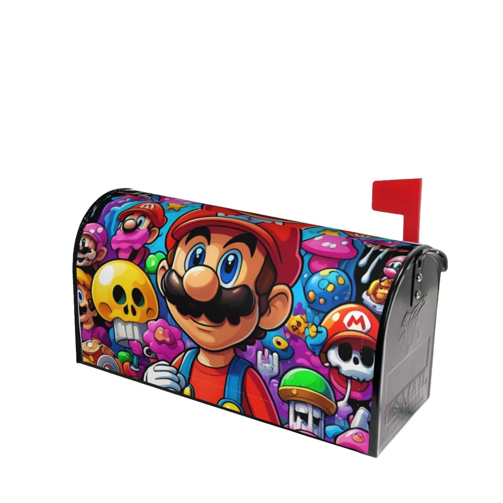 Lsque Mario Mailbox Cover Standard Size ,Magnetic Mailbox Covers Post ...