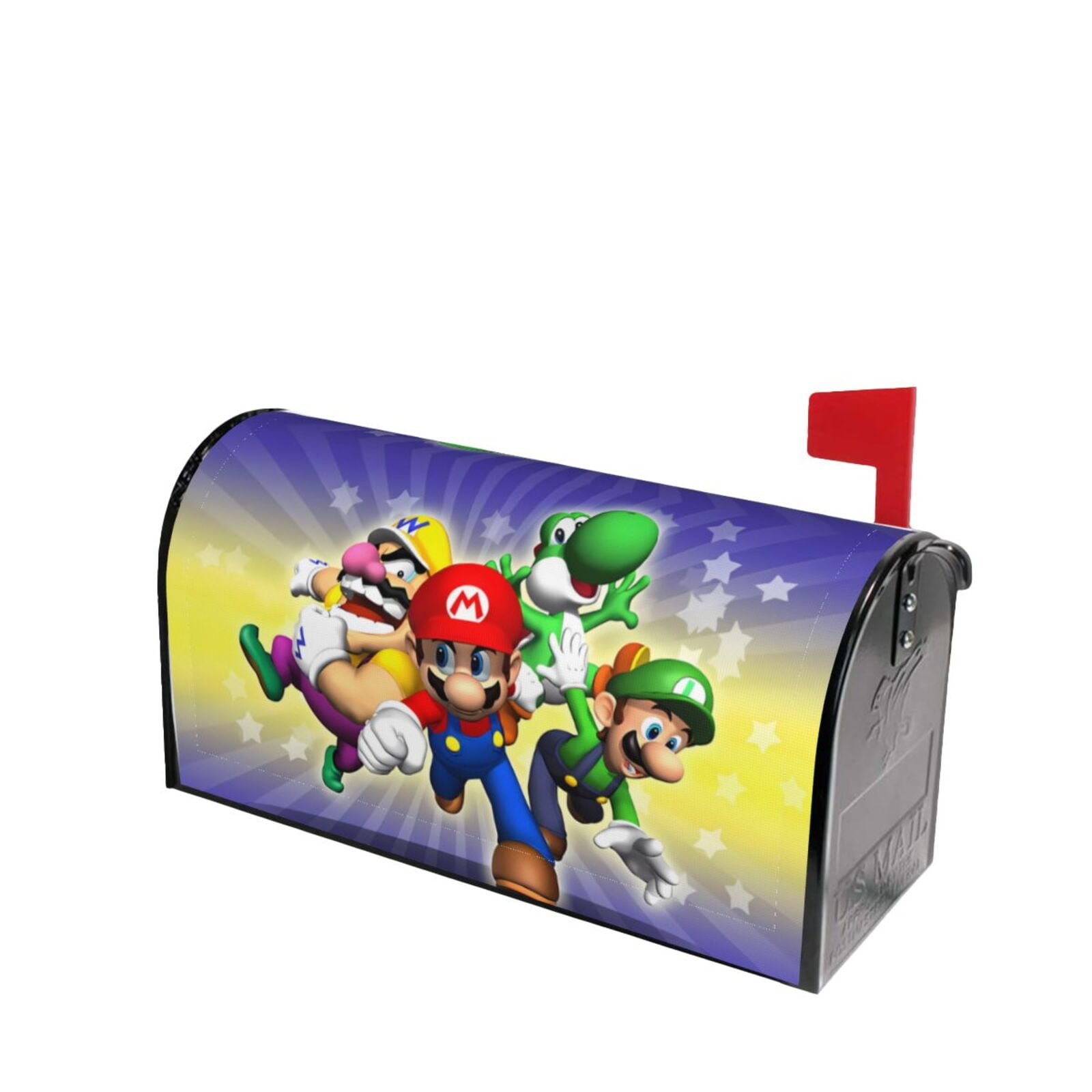 Lsque Mario Mailbox Cover Standard Size ,Magnetic Mailbox Covers Post ...