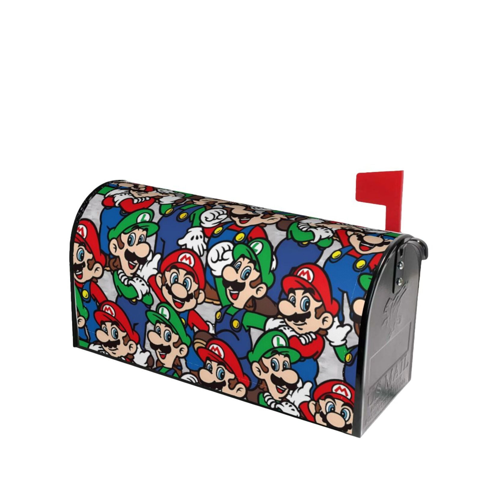 Lsque Mario Mailbox Cover Standard Size ,Magnetic Mailbox Covers Post ...